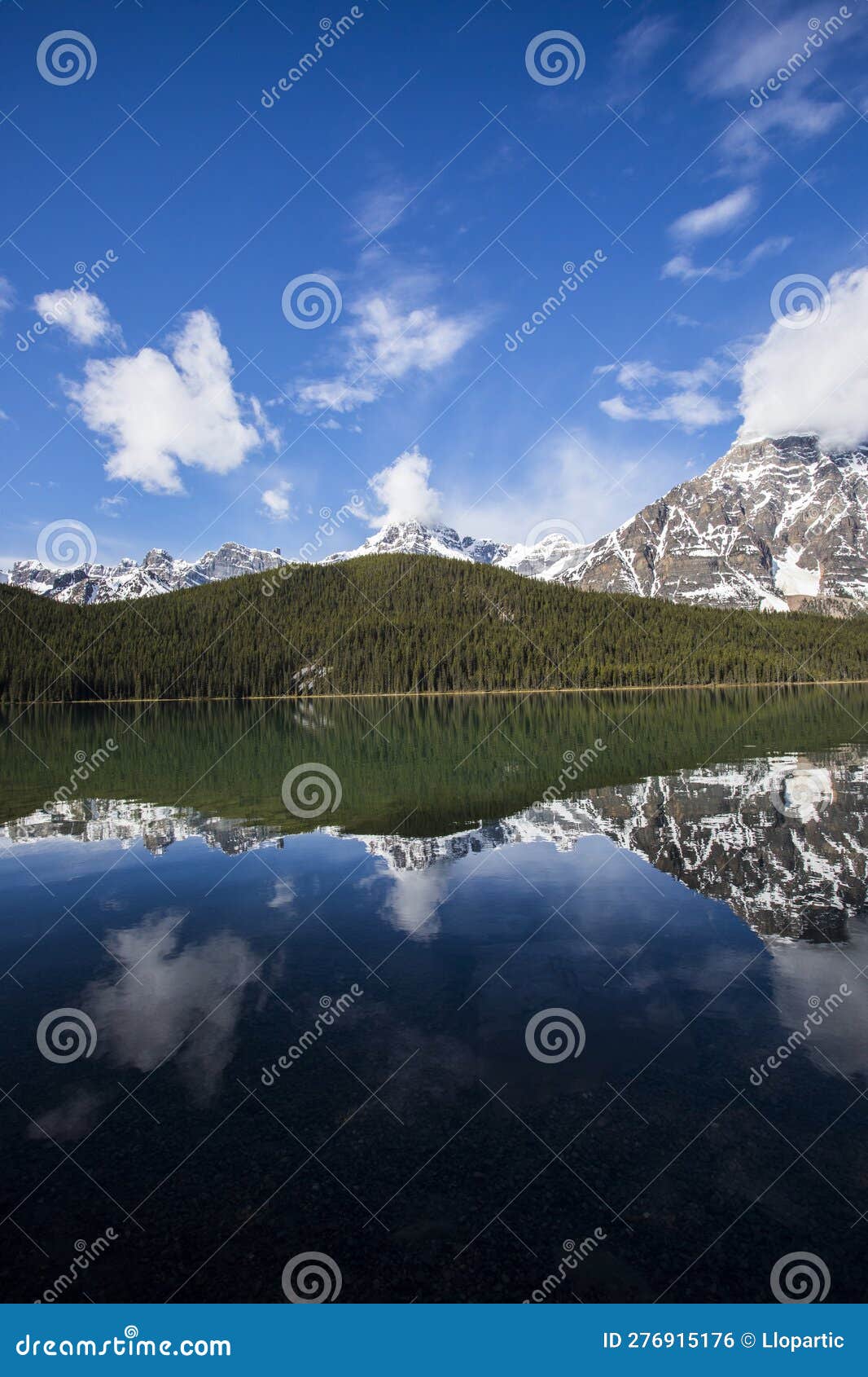 Summer Landscape in Jasper National Park, Canada Stock Photo - Image of ...