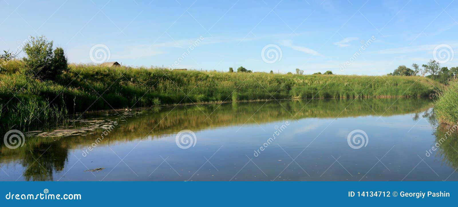 Summer Landscape Panoramic stock photo. Image of land - 14134712