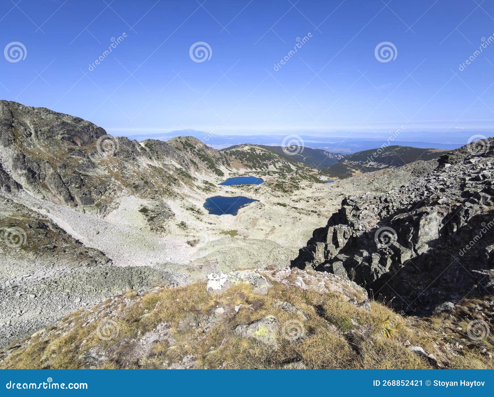 Summer Landscape of Rila Mountain Near Musala Peak, Bulgaria Stock ... Summer Landscape of Rila Mountain Near Musala Peak, Bulgaria Stock ...