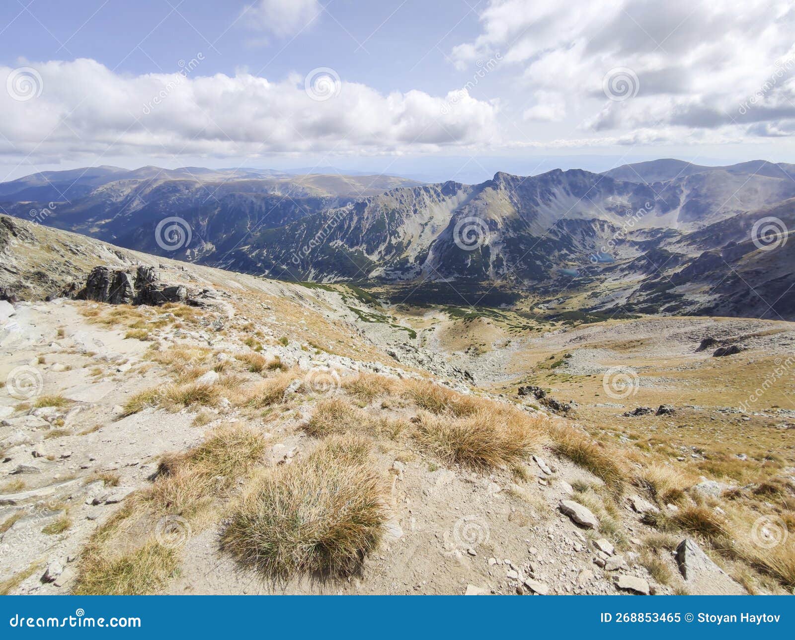Summer Landscape of Rila Mountain Near Musala Peak, Bulgaria Stock ... Summer Landscape of Rila Mountain Near Musala Peak, Bulgaria Stock ...