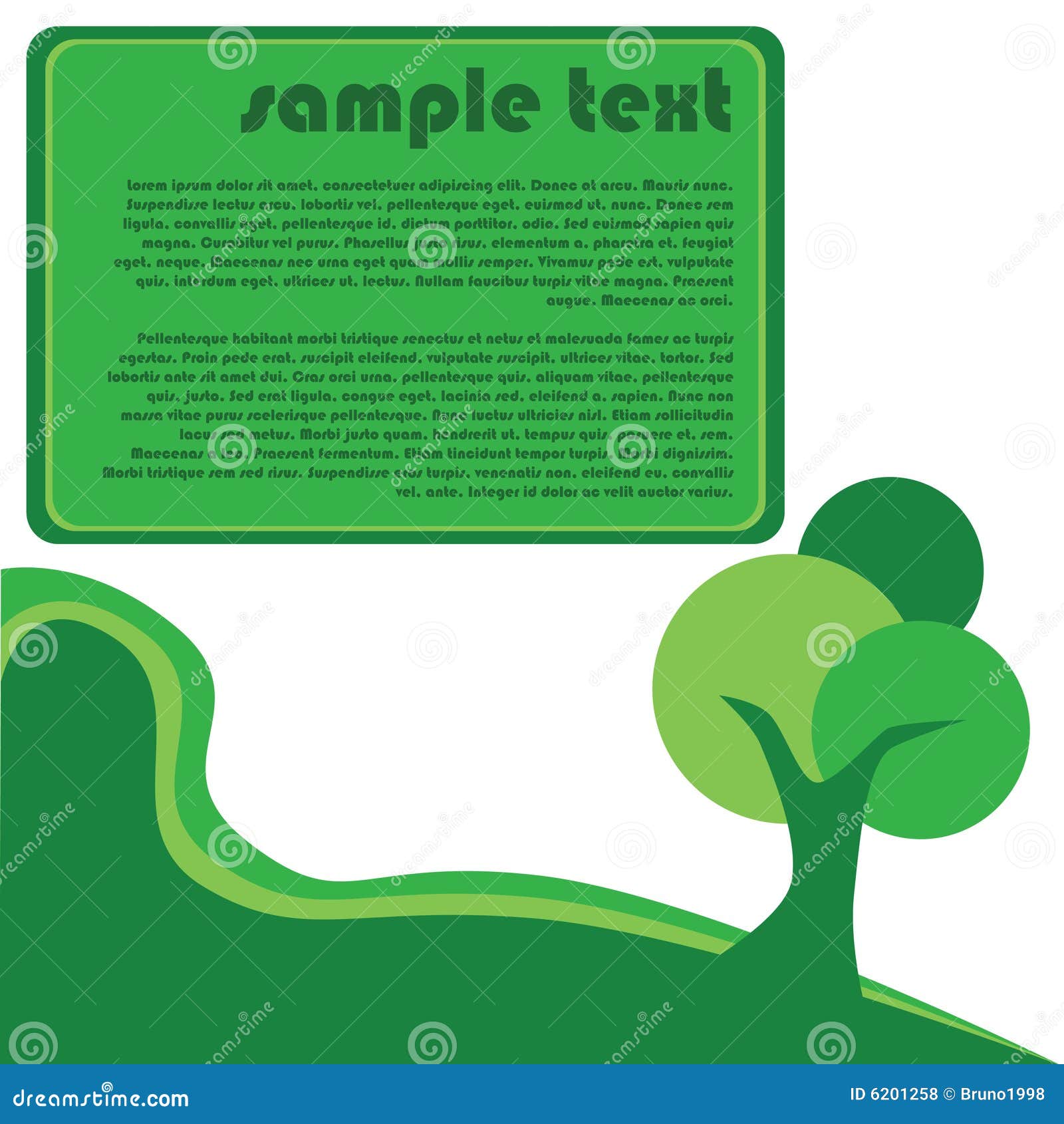 Summer layout stock vector. Illustration of sample, graphic - 6201258