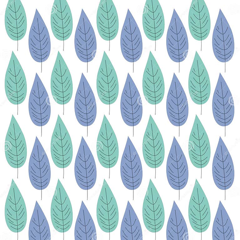 SUMMER LEAVES PATTERN TEXTURE Stock Vector - Illustration of summer ...