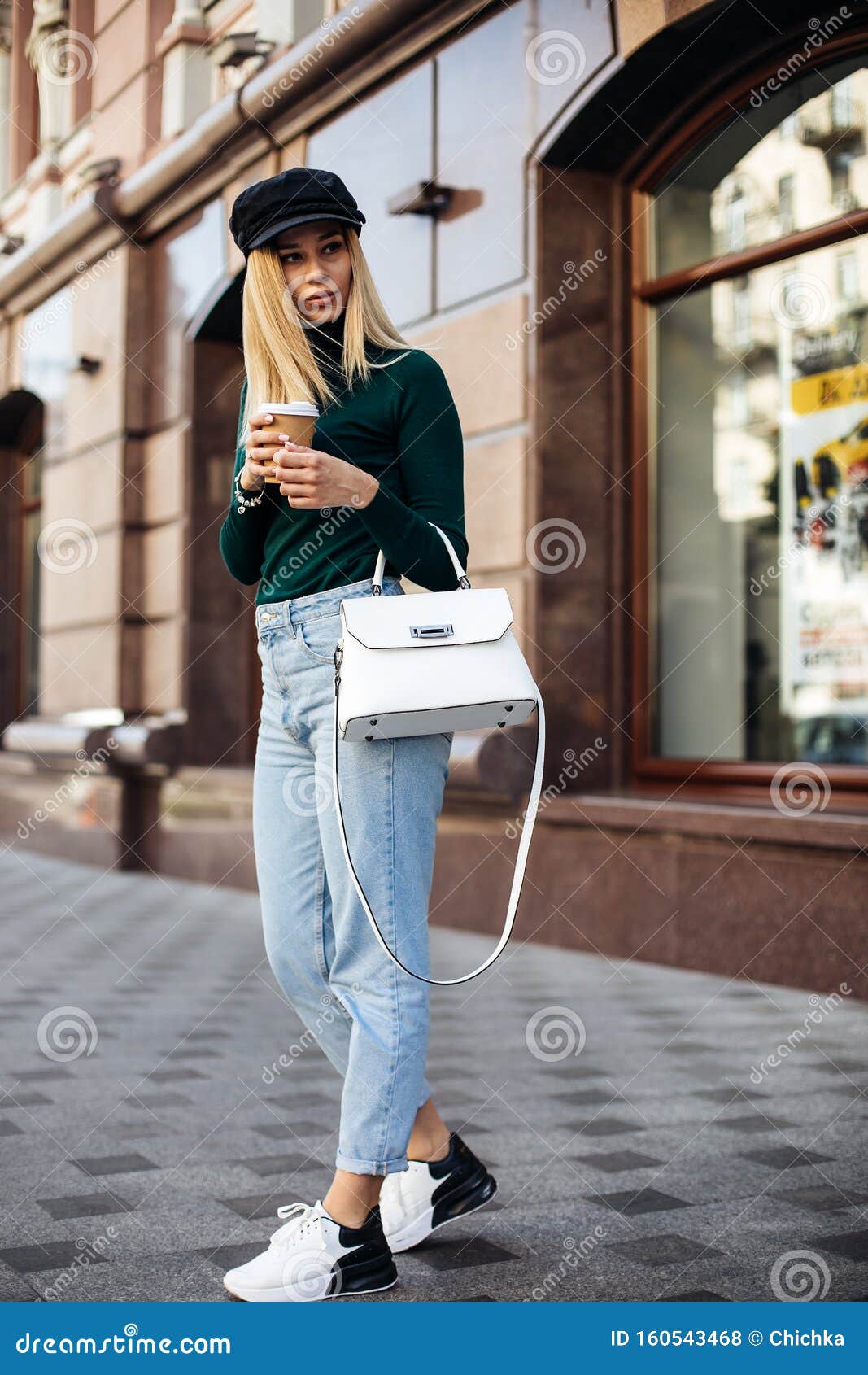 Summer Lifestyle Fashion Portrait of Young Stylish Hipster Woman ... Summer Lifestyle Fashion Portrait of Young Stylish Hipster Woman ...