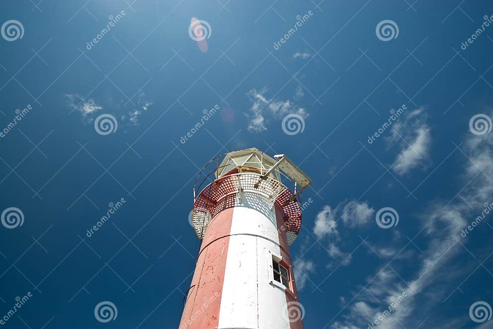 Summer lighthouse stock image. Image of sailing, safe - 7236787