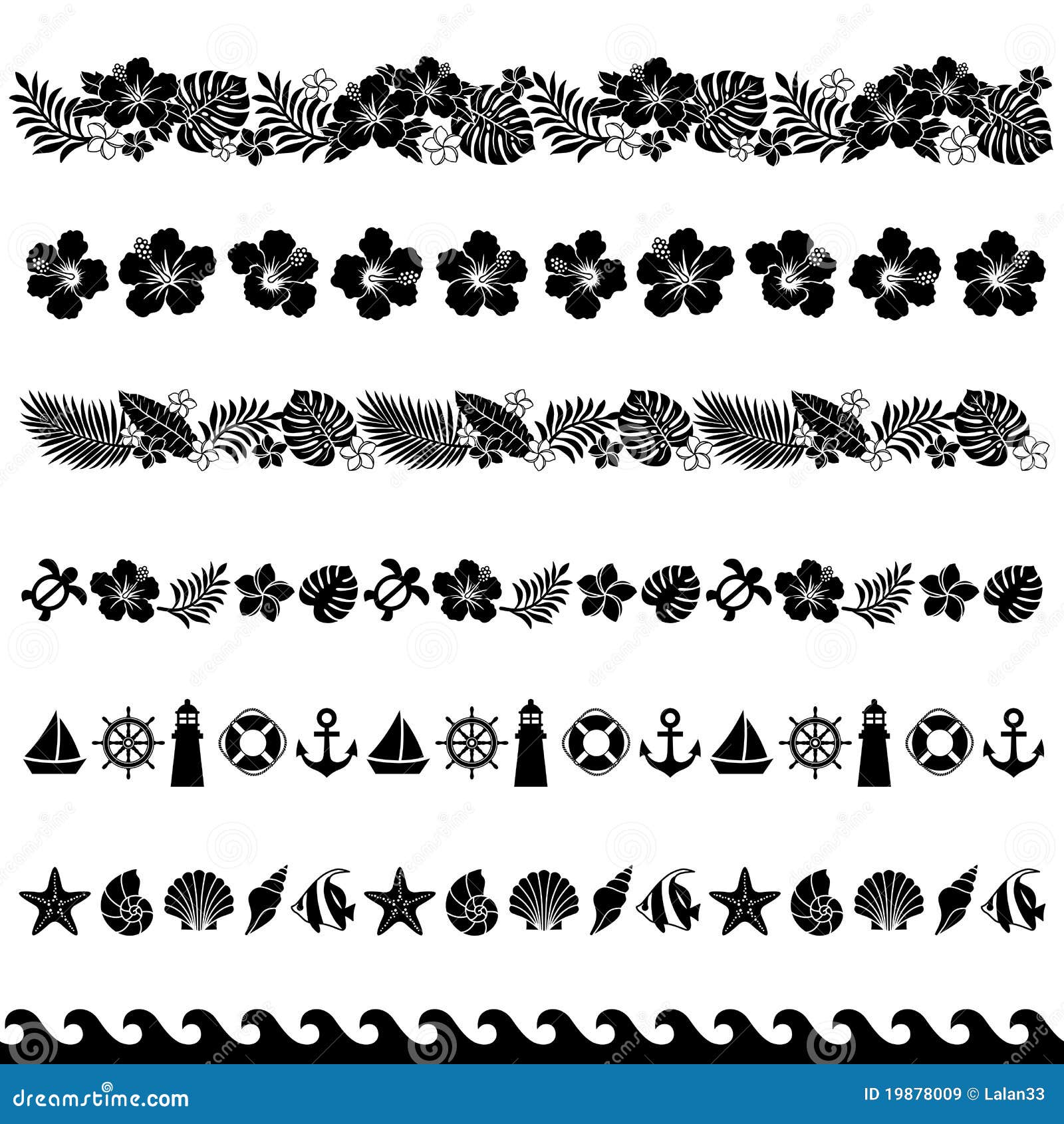 Summer line decoration stock vector. Illustration of kilt - 19878009