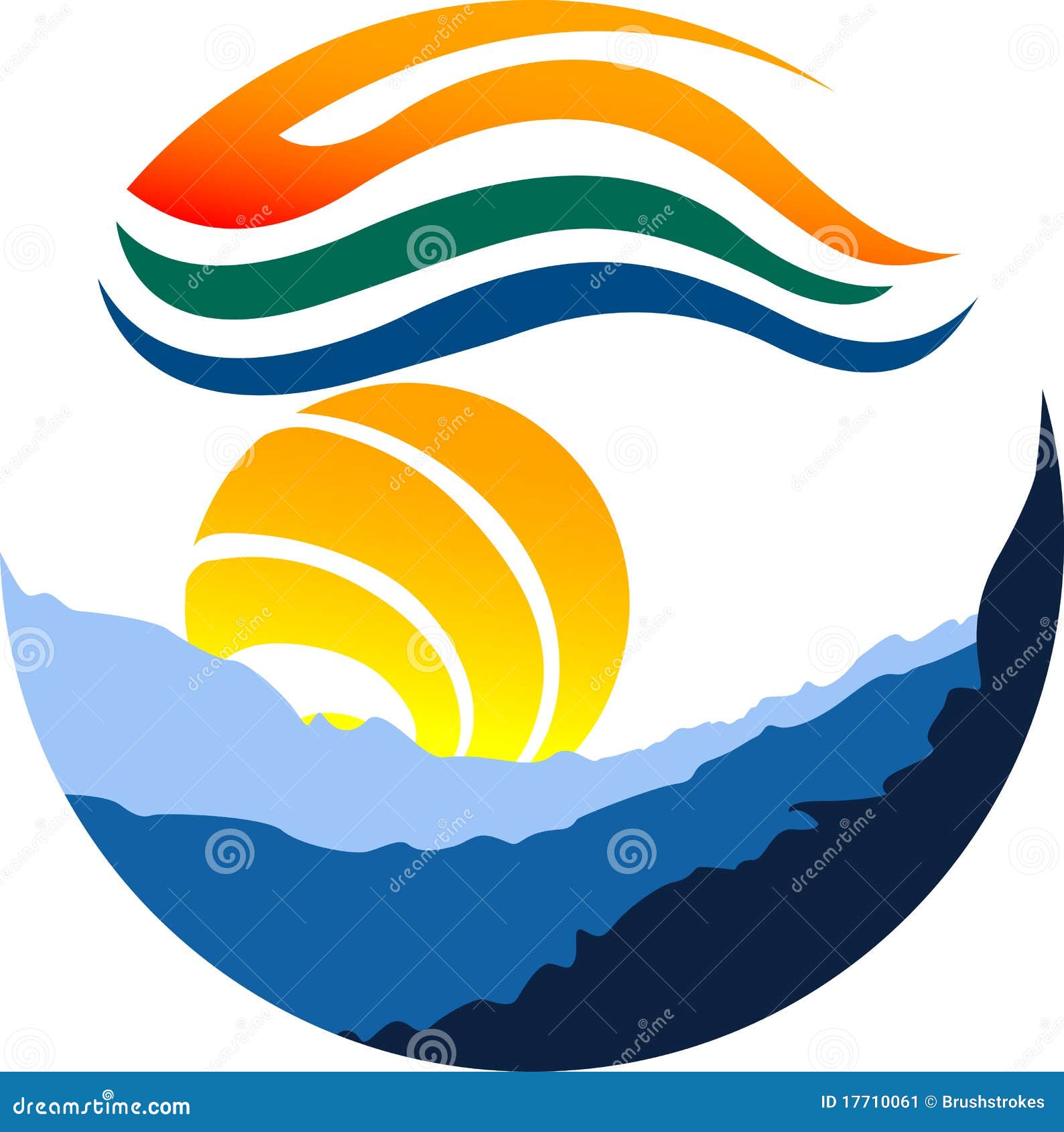 Summer logo stock illustration. Illustration of company - 17710061