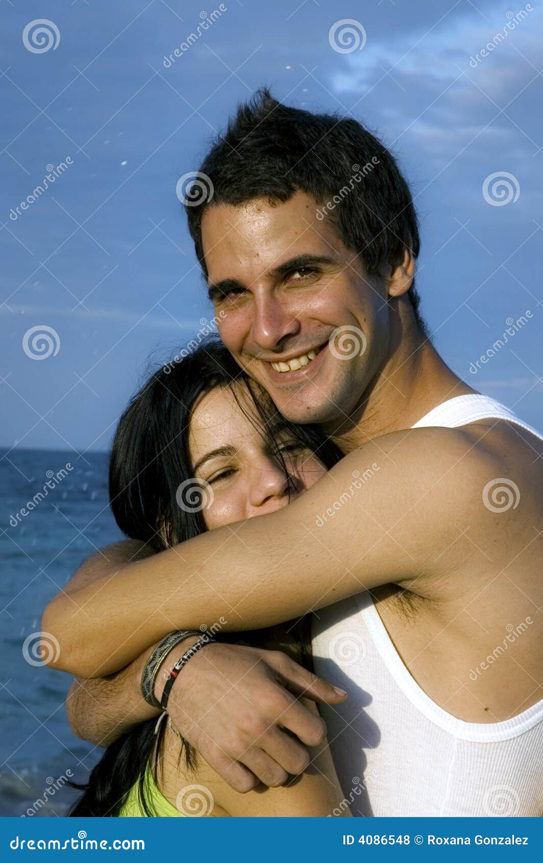 Summer love stock photo. Image of smiling, looking, friends - 4086548