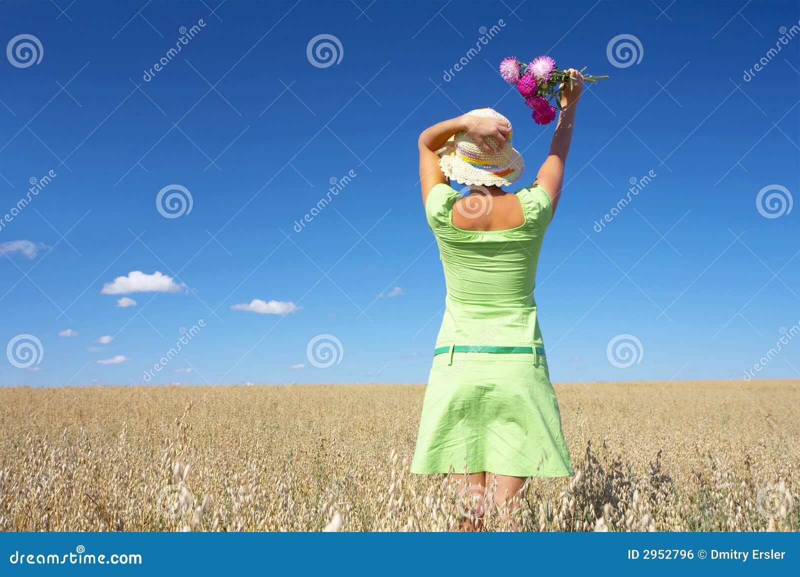 Summer mood stock photo. Image of headwear, mood, area - 2952796
