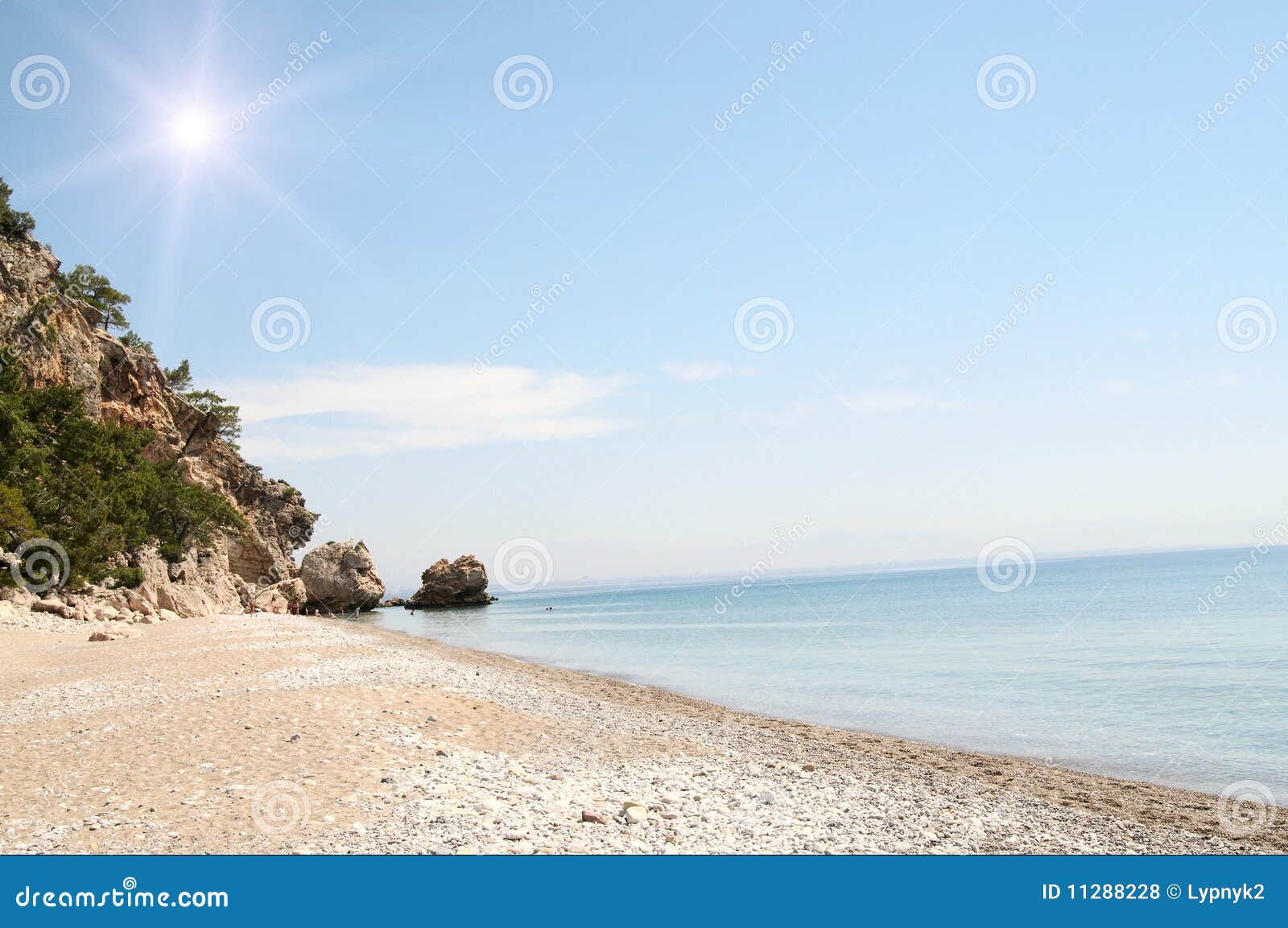 Summer Morning and Fun Sun. Stock Photo - Image of clouds, relax: 11288228