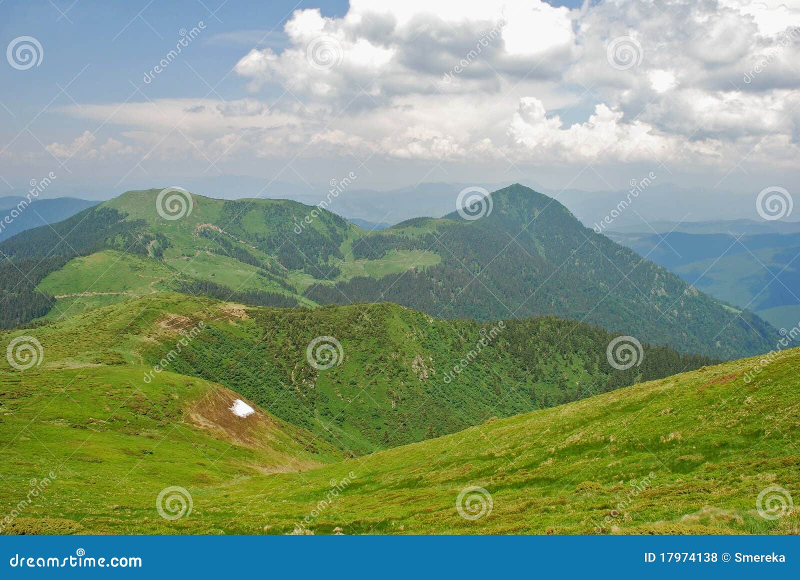 Summer in mountains stock photo. Image of nature, summer - 17974138