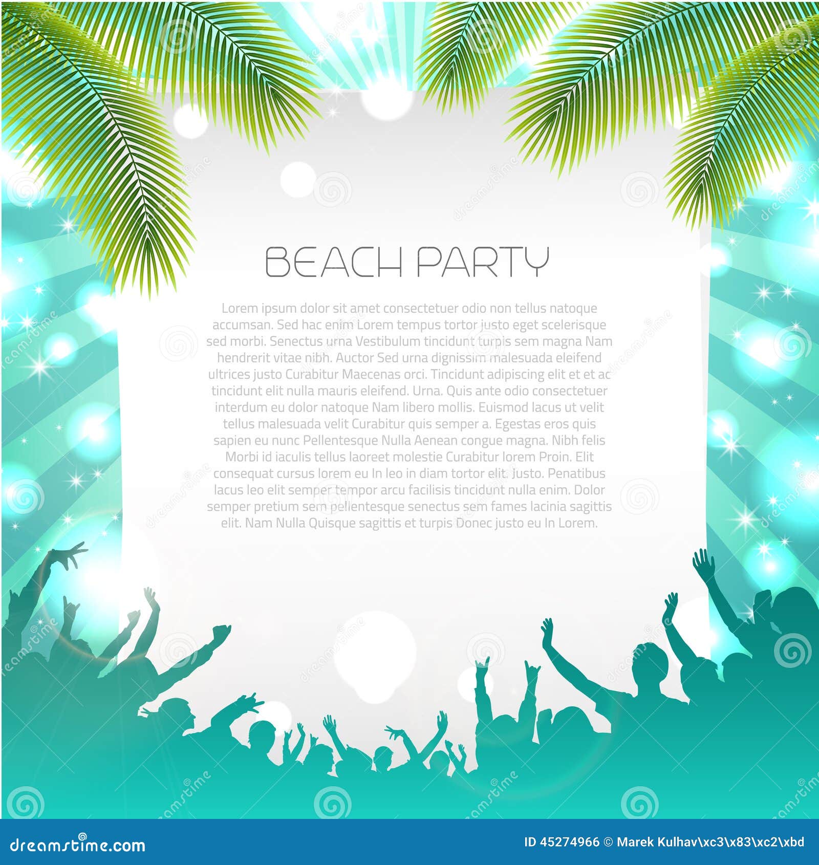Summer Music Background - Vector Stock Illustration - Illustration of ...