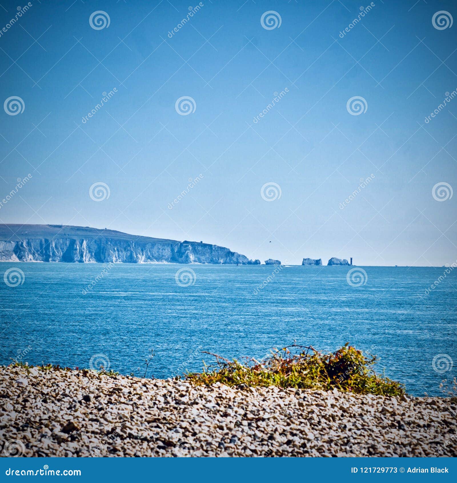 Summer Ocean View stock image. Image of outdoor, panoramic - 121729773