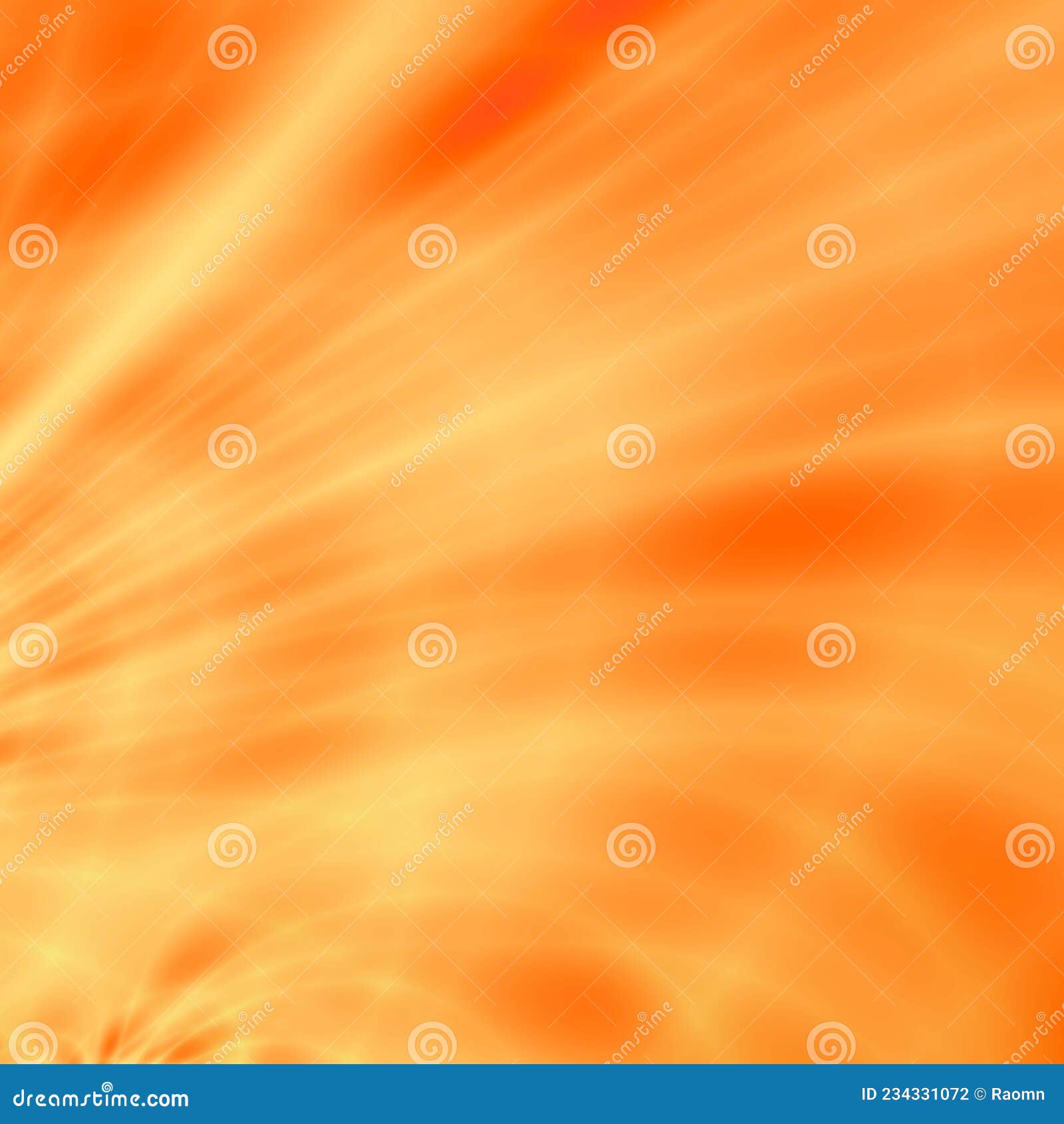 Summer Orange Color Abstract Card Design Stock Illustration ...