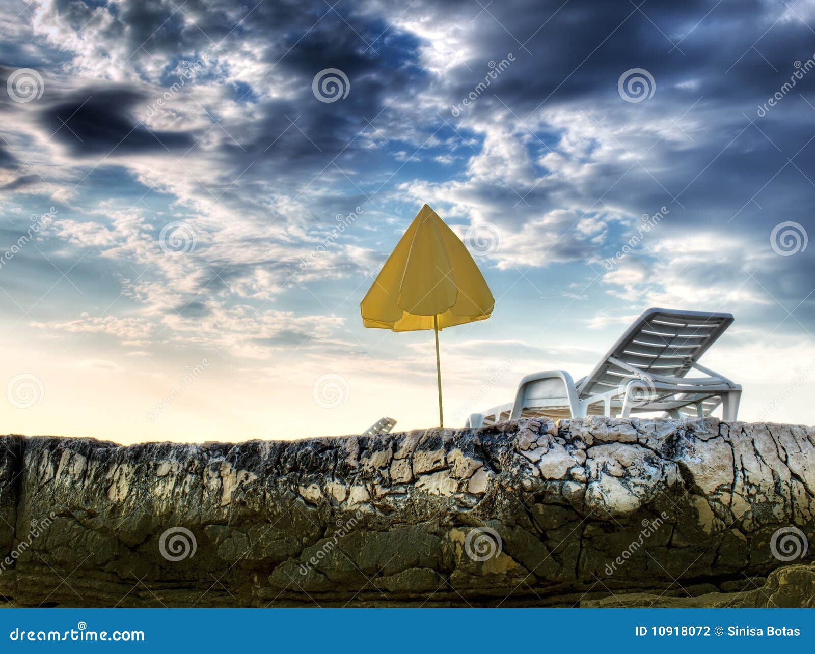 Summer is over stock photo. Image of ocean, scenery, clouds - 10918072