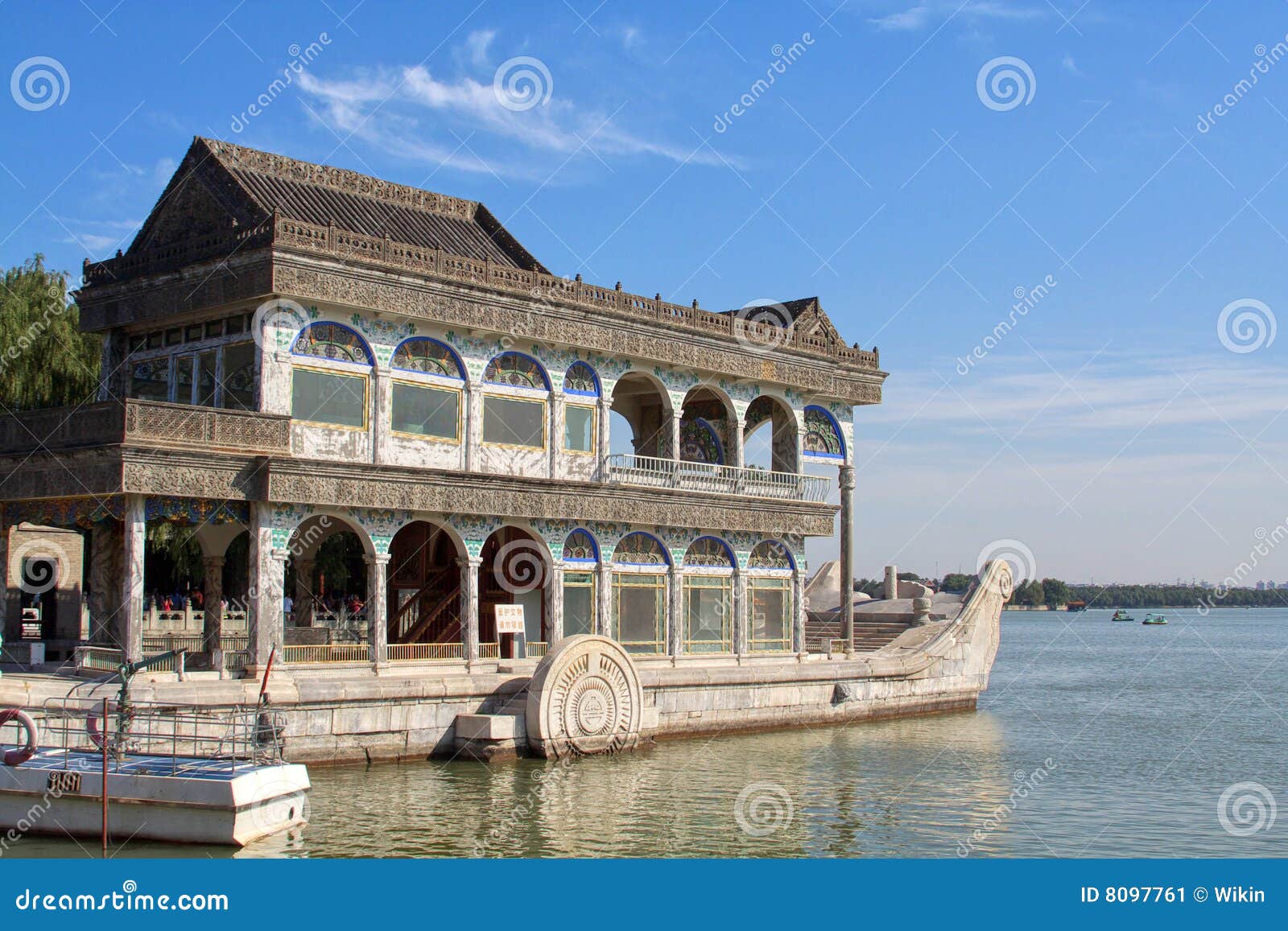 SUMMER PALACE scenery stock image. Image of building, capital - 8097761