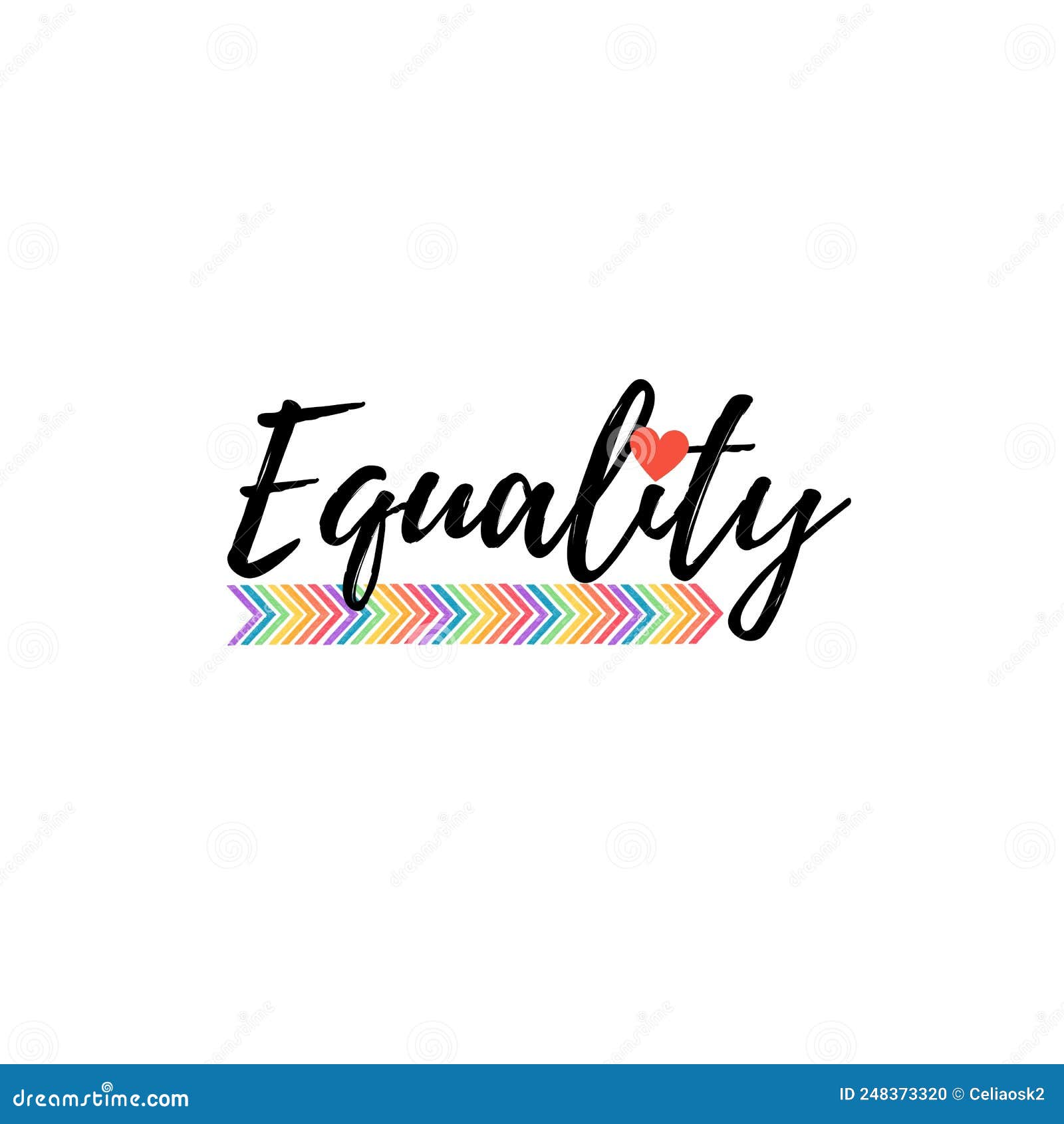Equality. Pride Month Awareness Inspirational and Motivational Quote ...