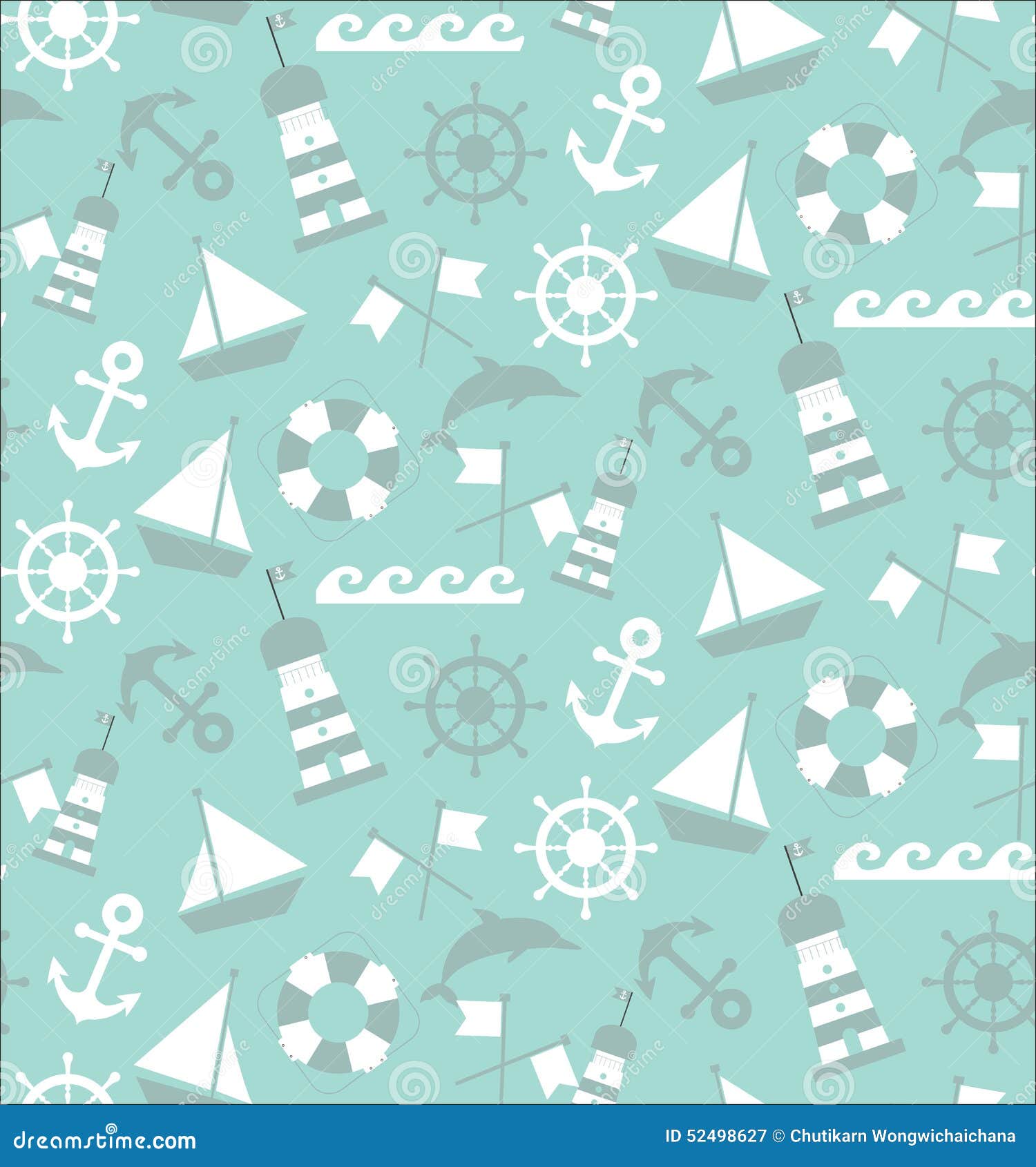 Summer pattern stock vector. Illustration of paper, flag - 52498627