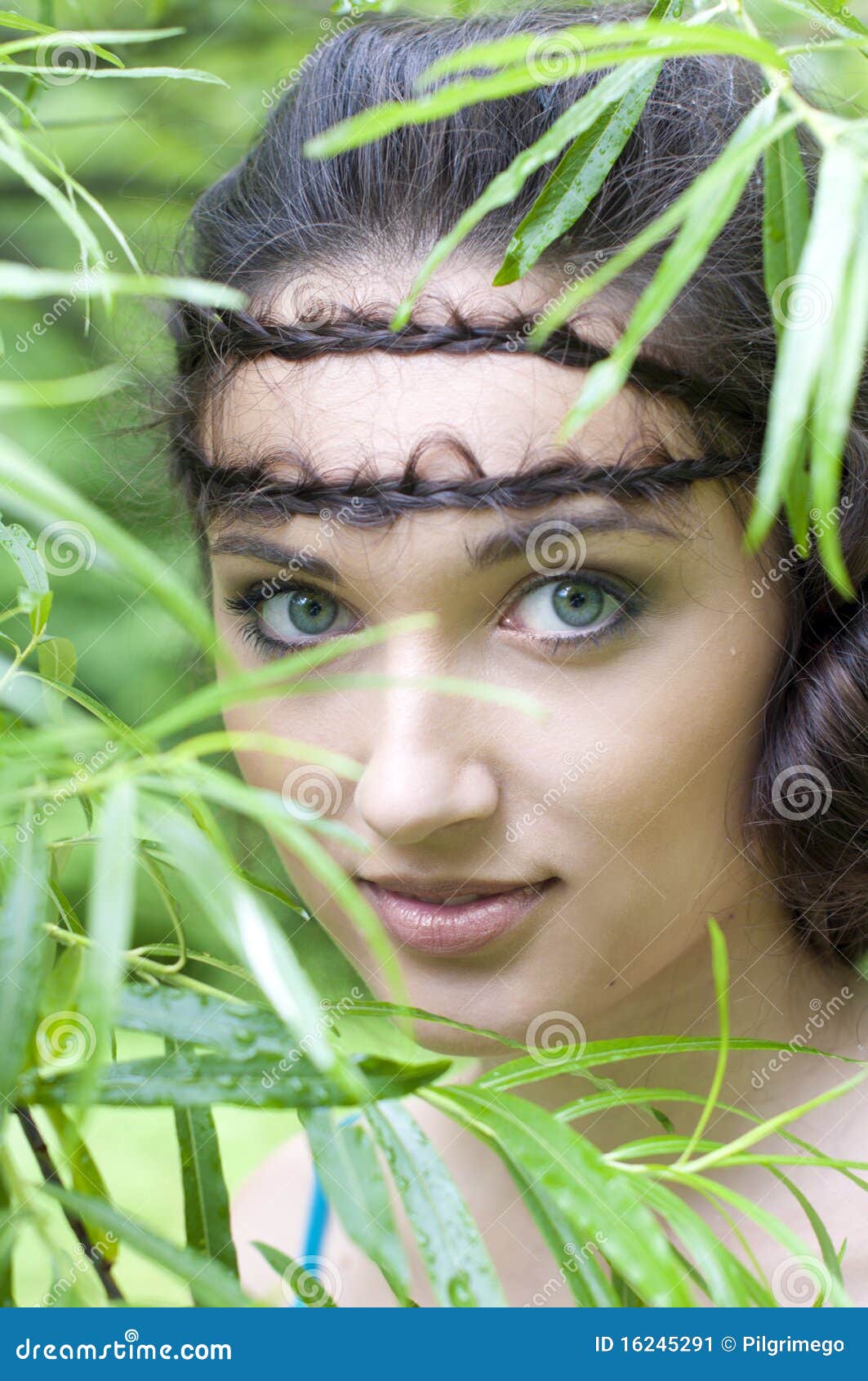 Summer portrait stock image. Image of beauty, model, idyllic - 16245291