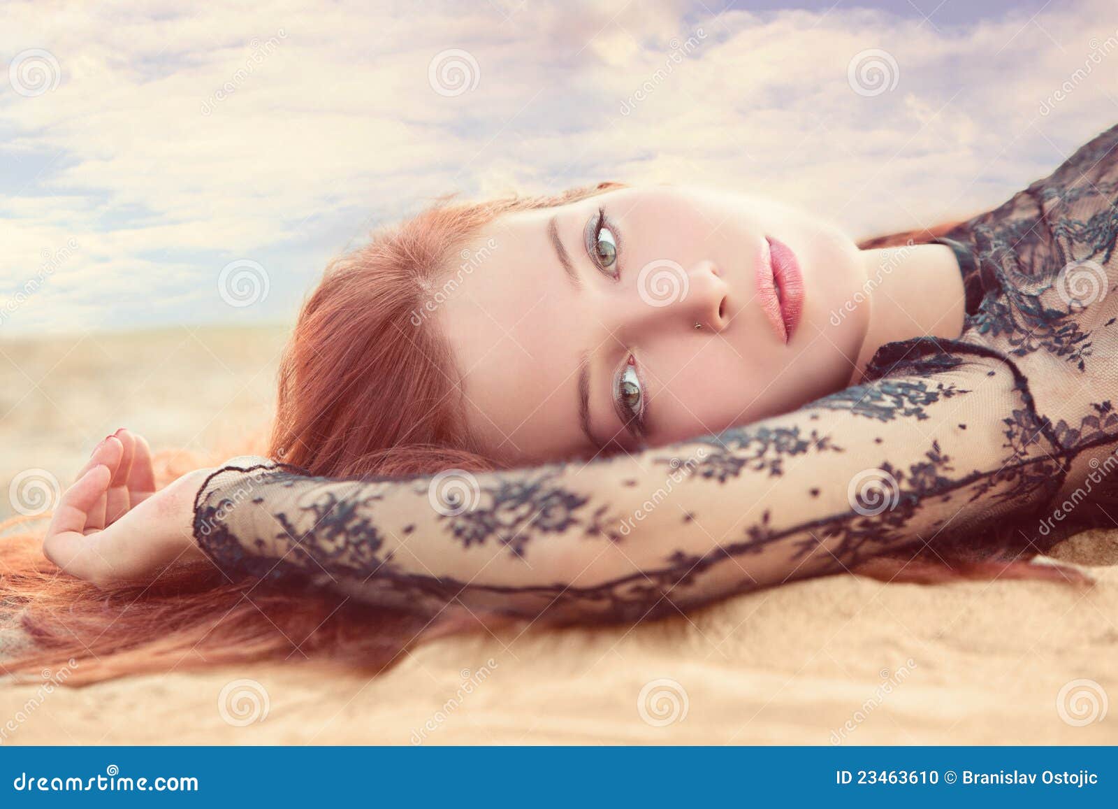 Summer portrait stock photo. Image of beauty, gentle - 23463610