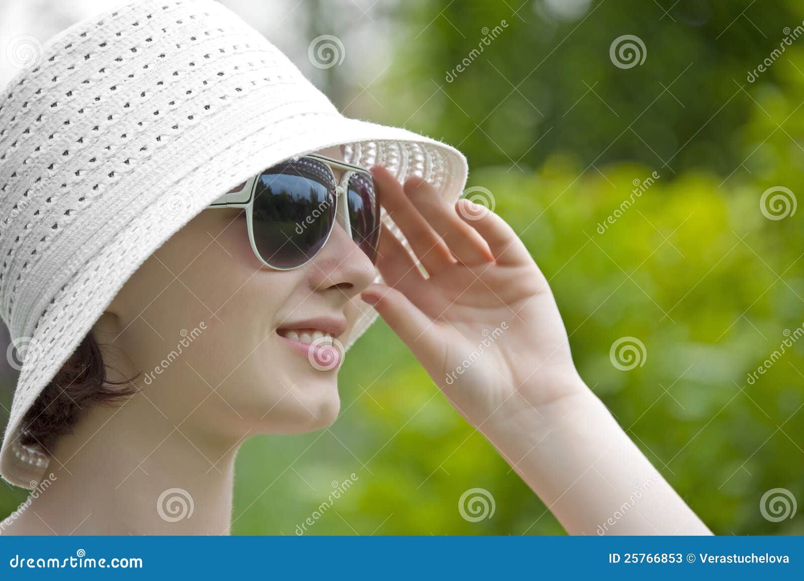 Summer portrait stock image. Image of lady, caucasian - 25766853