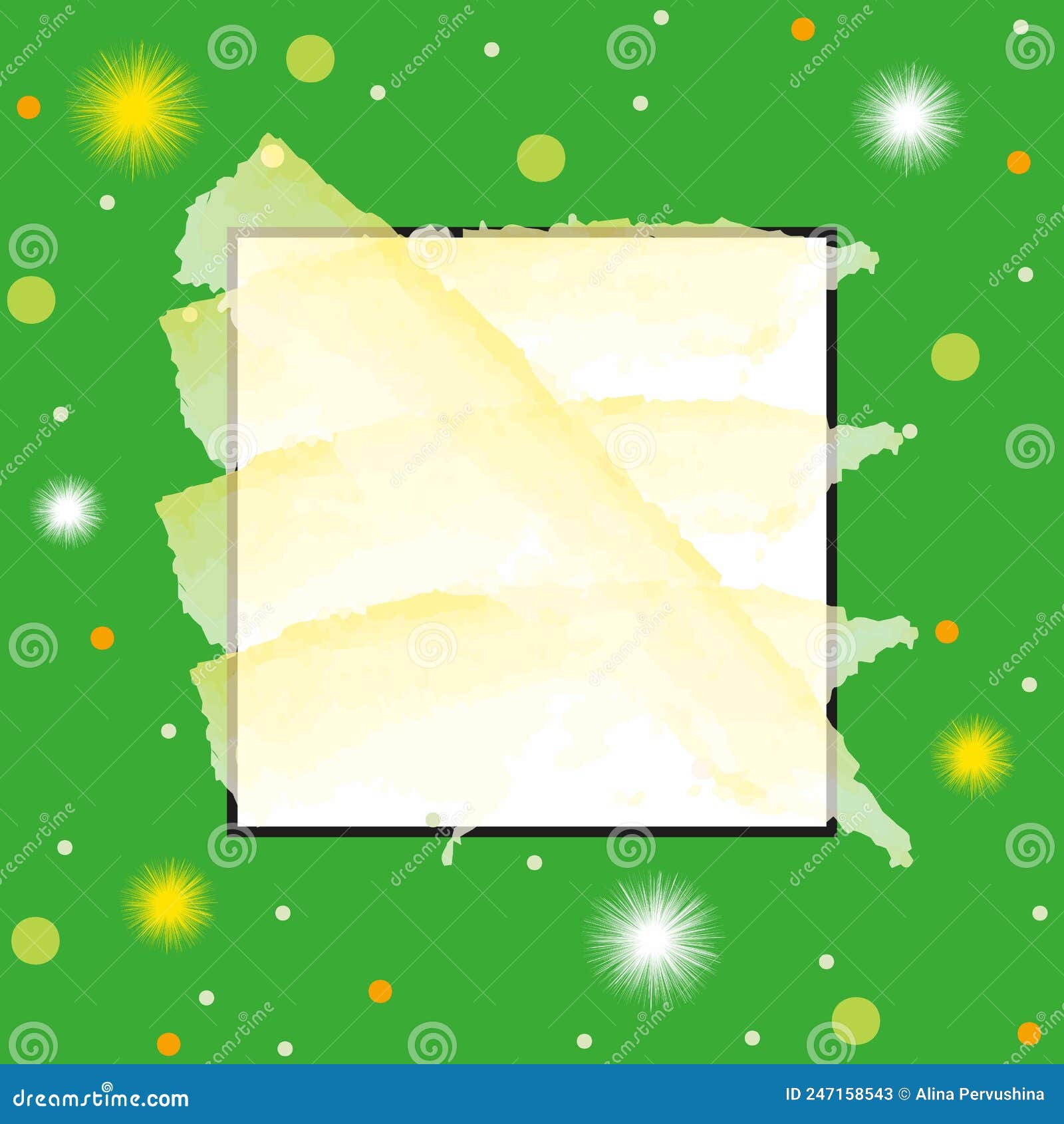 Summer poster frame stock illustration. Illustration of shop - 247158543