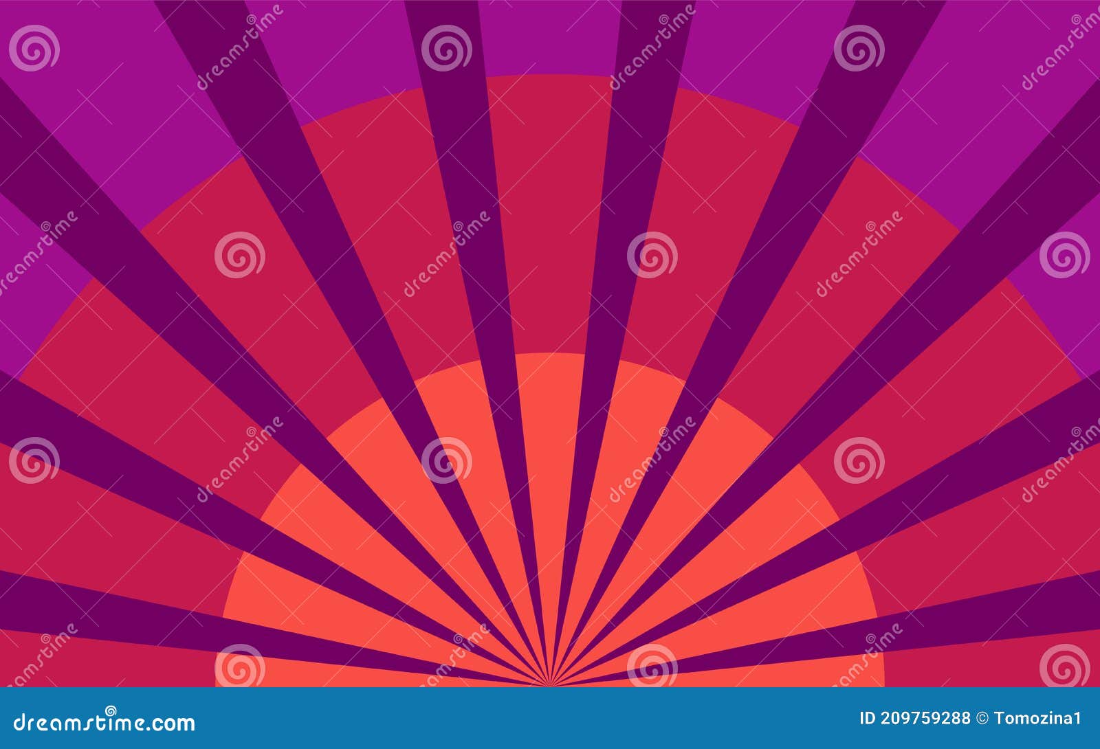 Summer Rays Close-Up Of Sunlit Ferns In The Forest Stock Photography ...