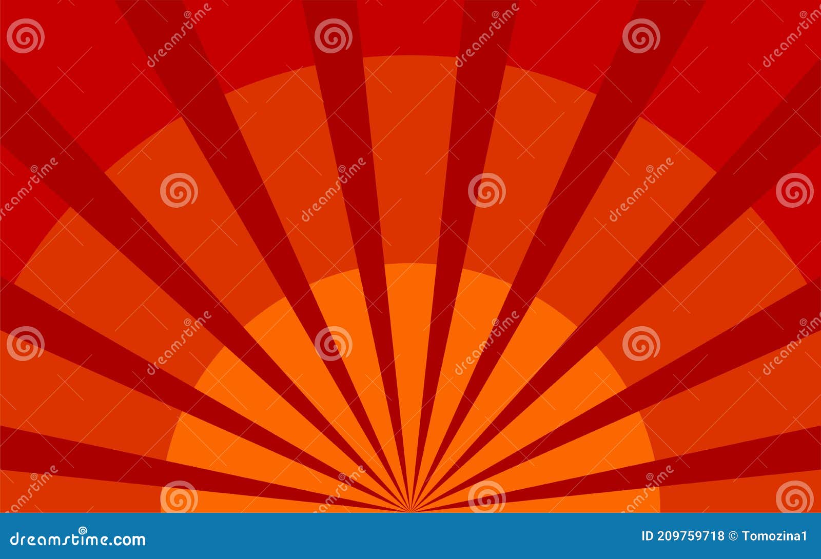 Summer Rays Background. Banner for Circus Poster Stock Vector ...