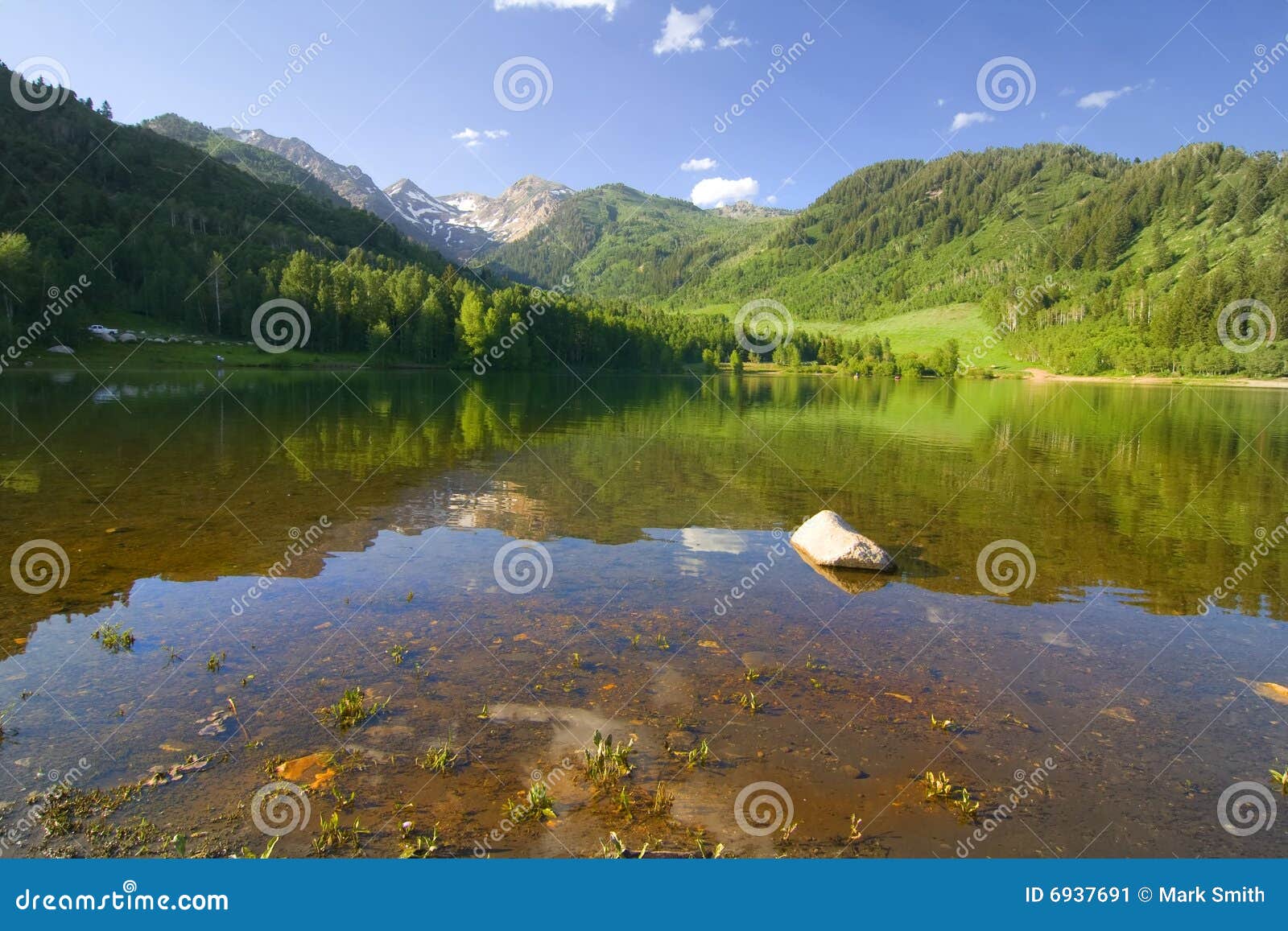 Summer Reflections stock image. Image of reflections, blue - 6937691