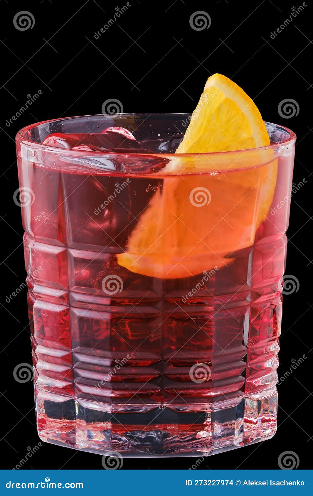 Summer Refreshing Strawberry Spritz Cold Cocktail Stock Photo - Image ...