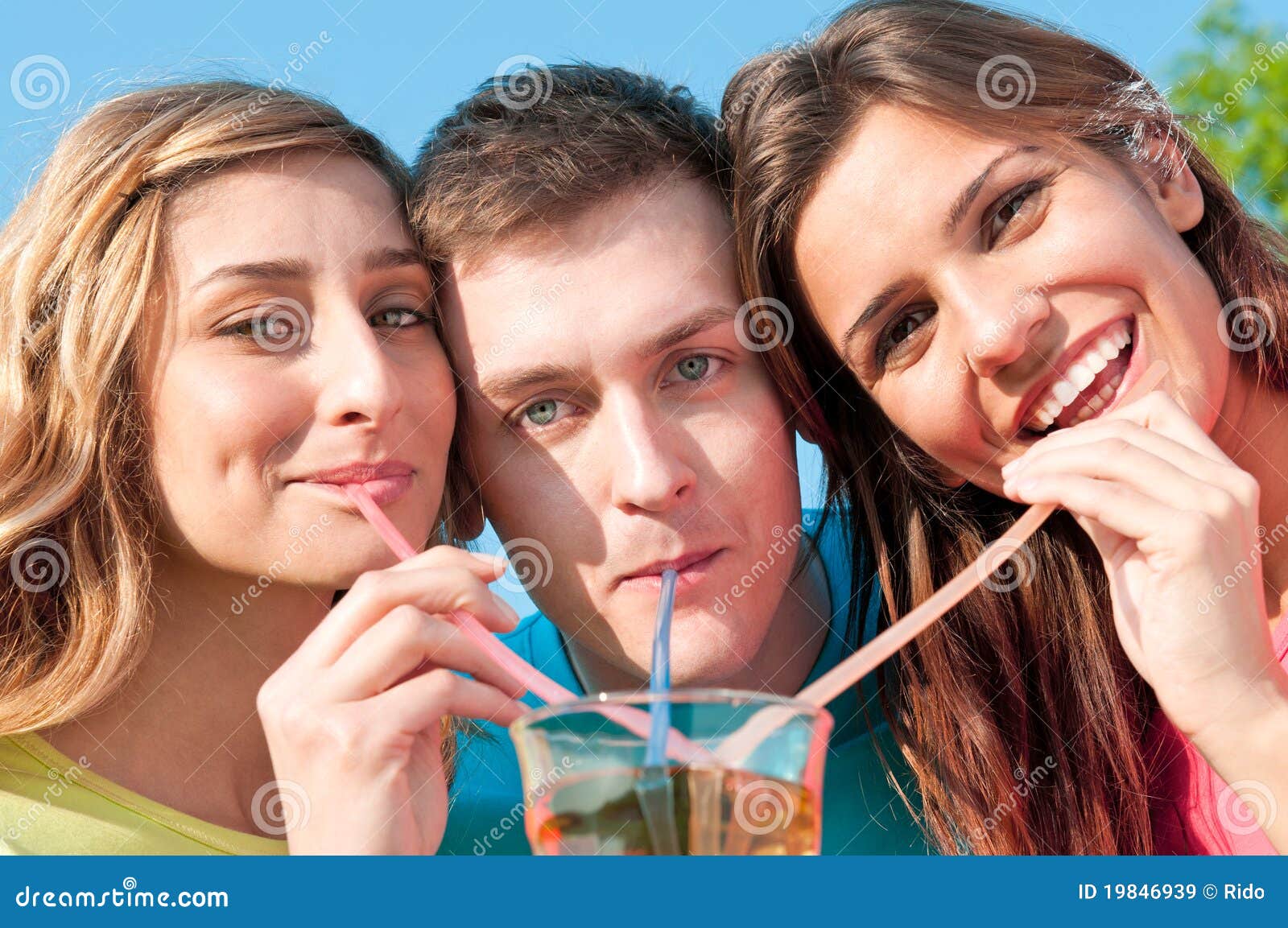 Summer refreshment stock image. Image of friend, happiness - 19846939