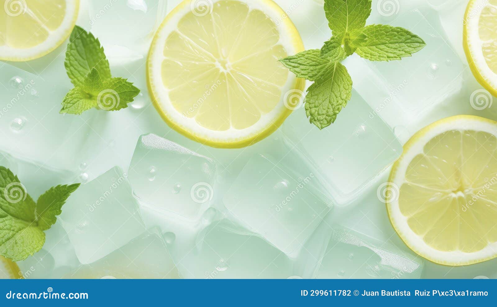 Summer Refreshment: Ice Cold Lemonade with Fresh Lemons and Daisies on ...