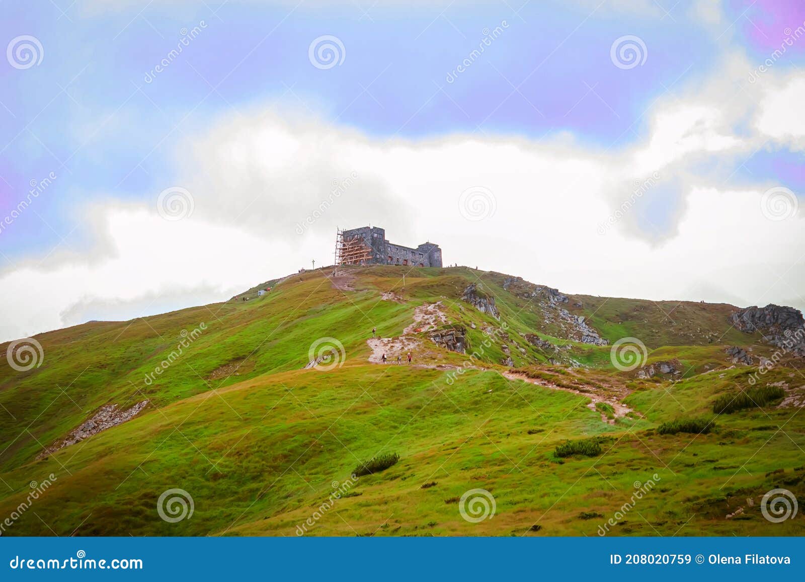 Mount Pip Ivan from afar stock image. Image of close - 208020759