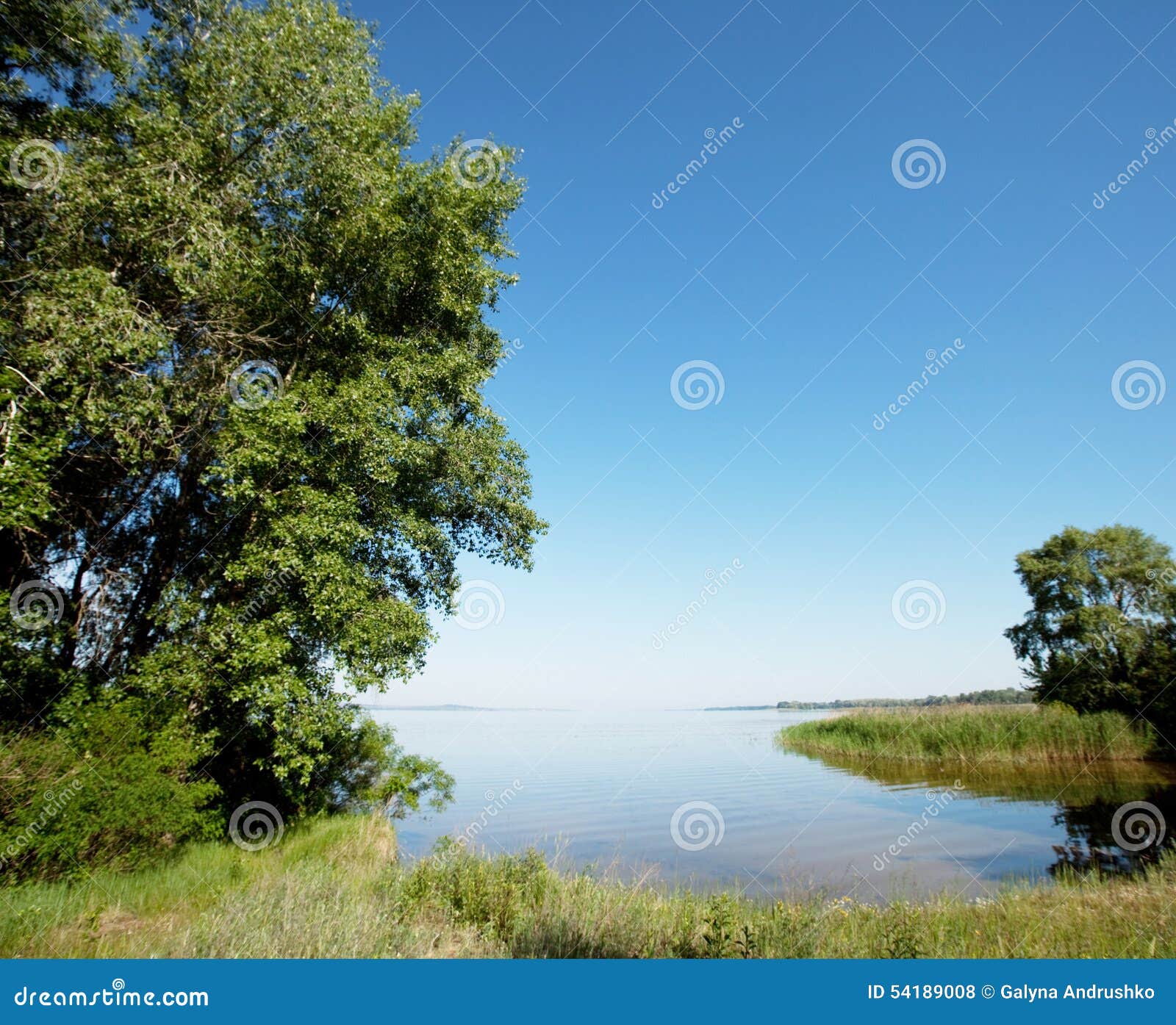 Summer river stock photo. Image of europe, thunder, trek - 54189008