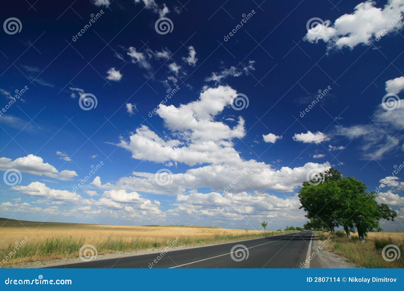 Summer road stock photo. Image of summer, journey, scenery - 2807114