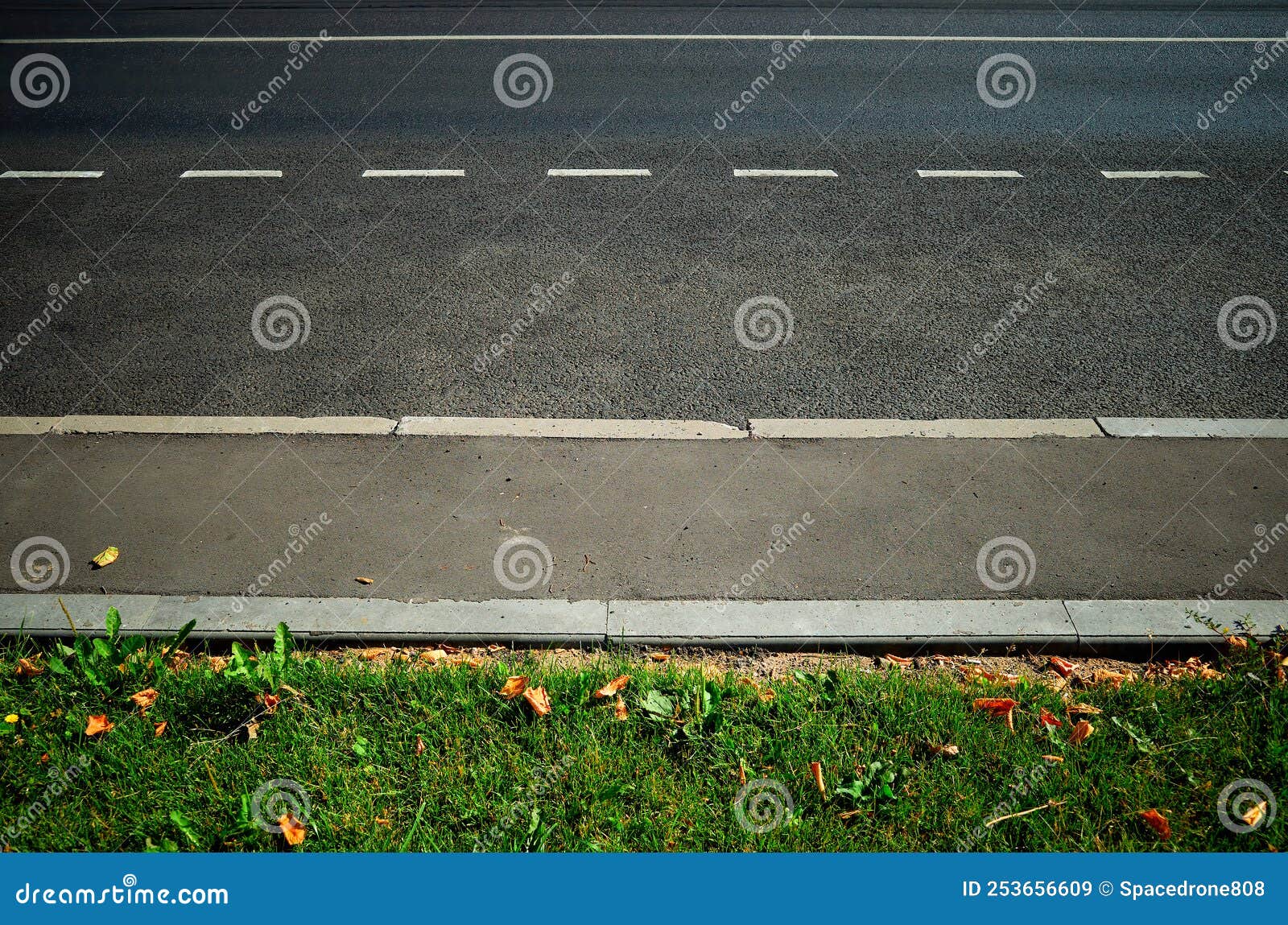 Summer Road Marking Separation Line Background Stock Image - Image of ...