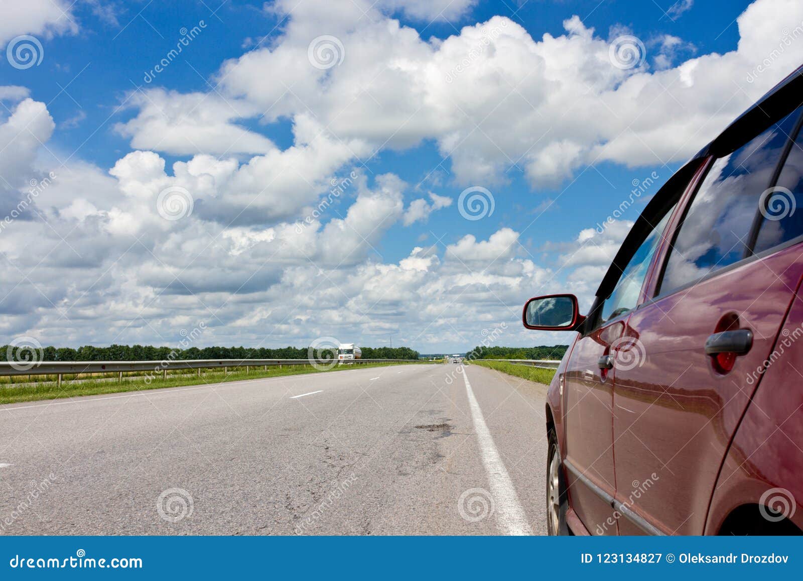 Summer road tripping stock image. Image of auto, summer - 123134827