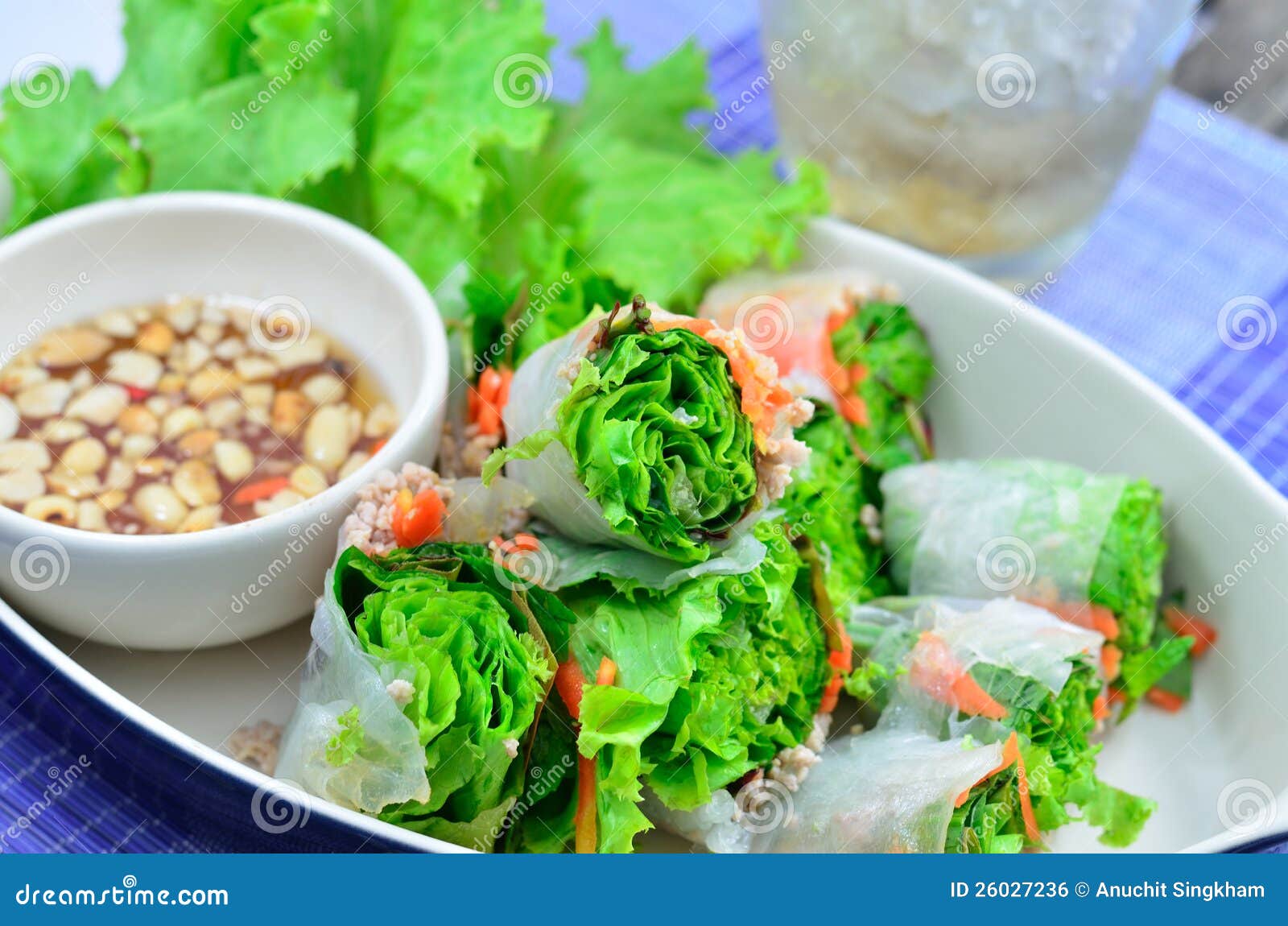 Summer Roll stock photo. Image of spring, southeast, roll - 26027236