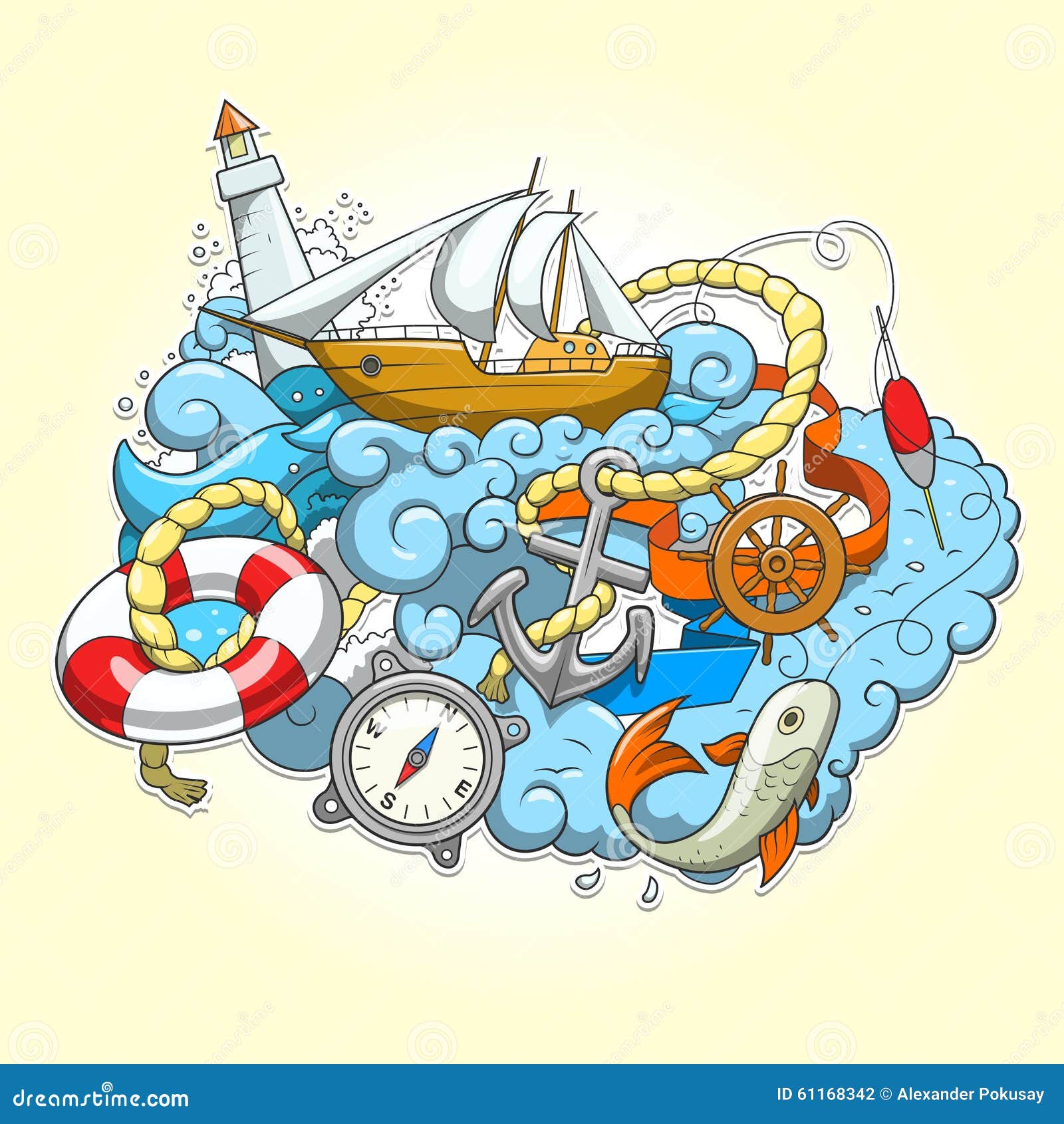Set Of Summer Sailing Camp Badge. Vector Illustration Flyer, Brochure ...