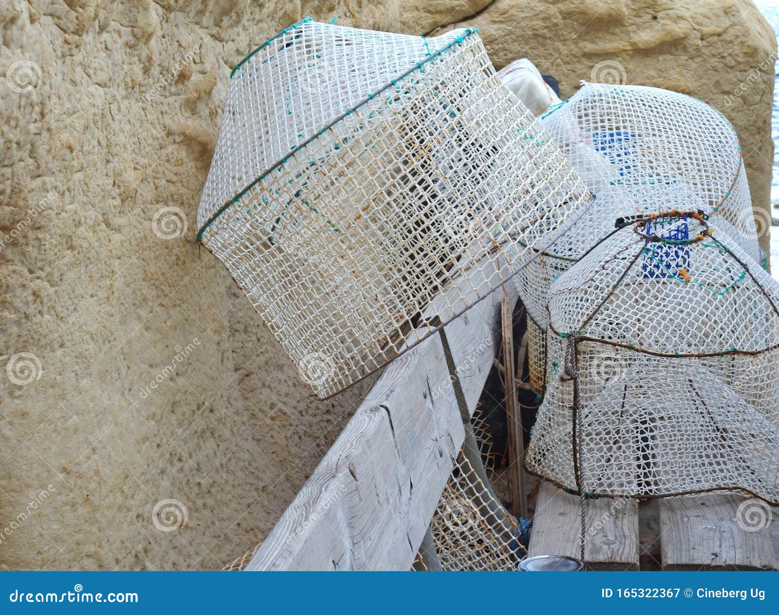 Fishing pots stock image. Image of fish, crab, fishing - 165322367
