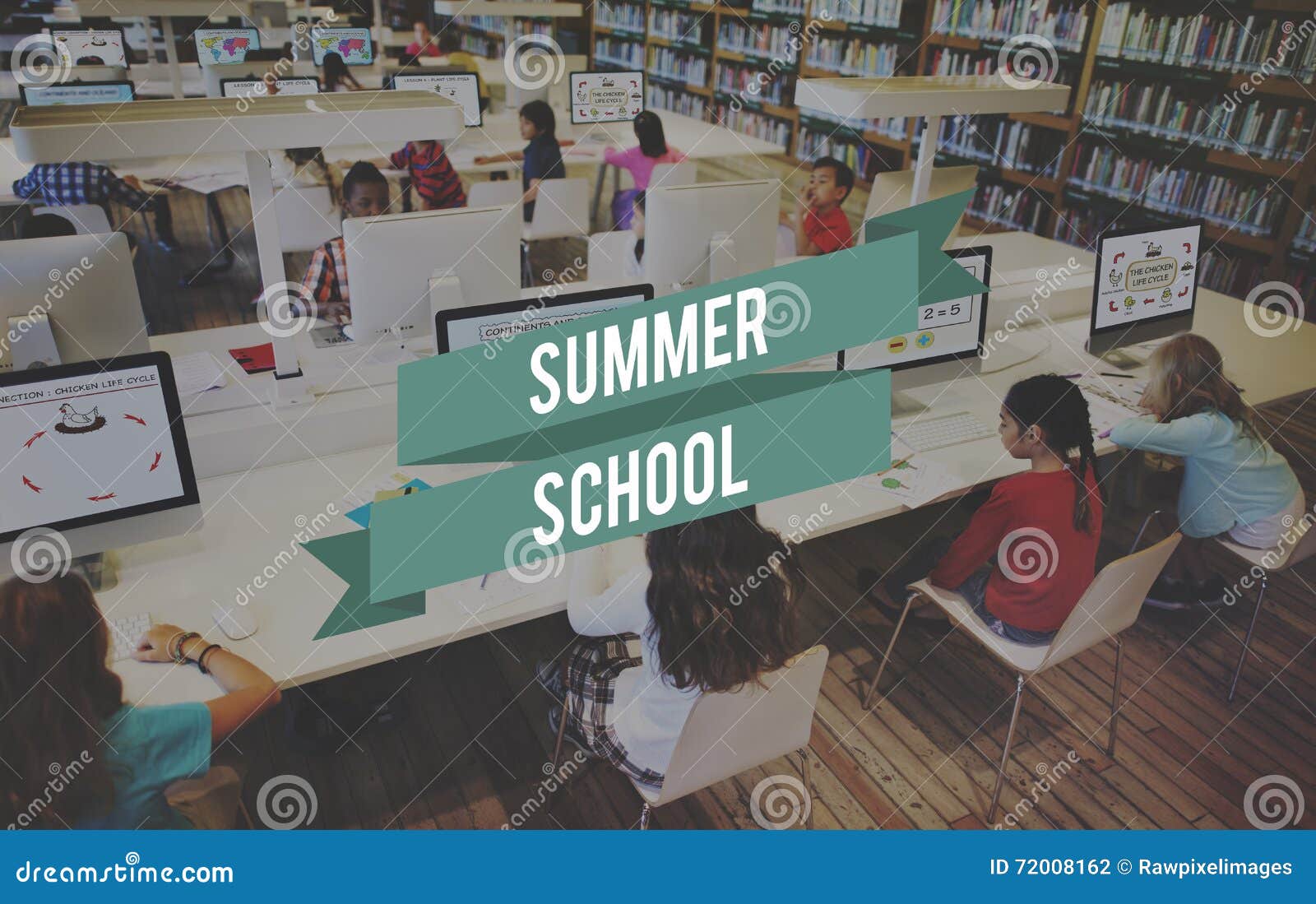 Summer School Education Student Study Concept Stock Photo - Image of ...
