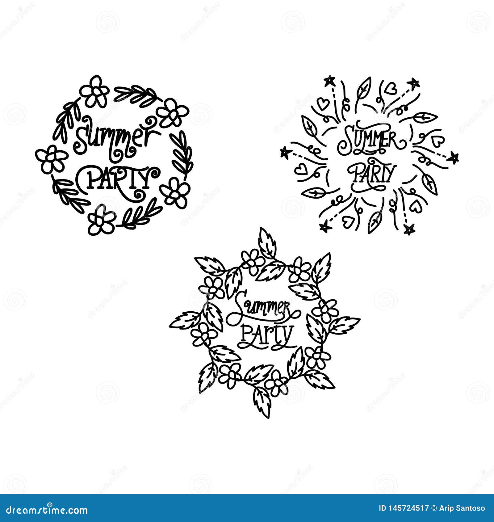 Summer Script Writing Font Word Text Words Season Calligraphy Fonts ...