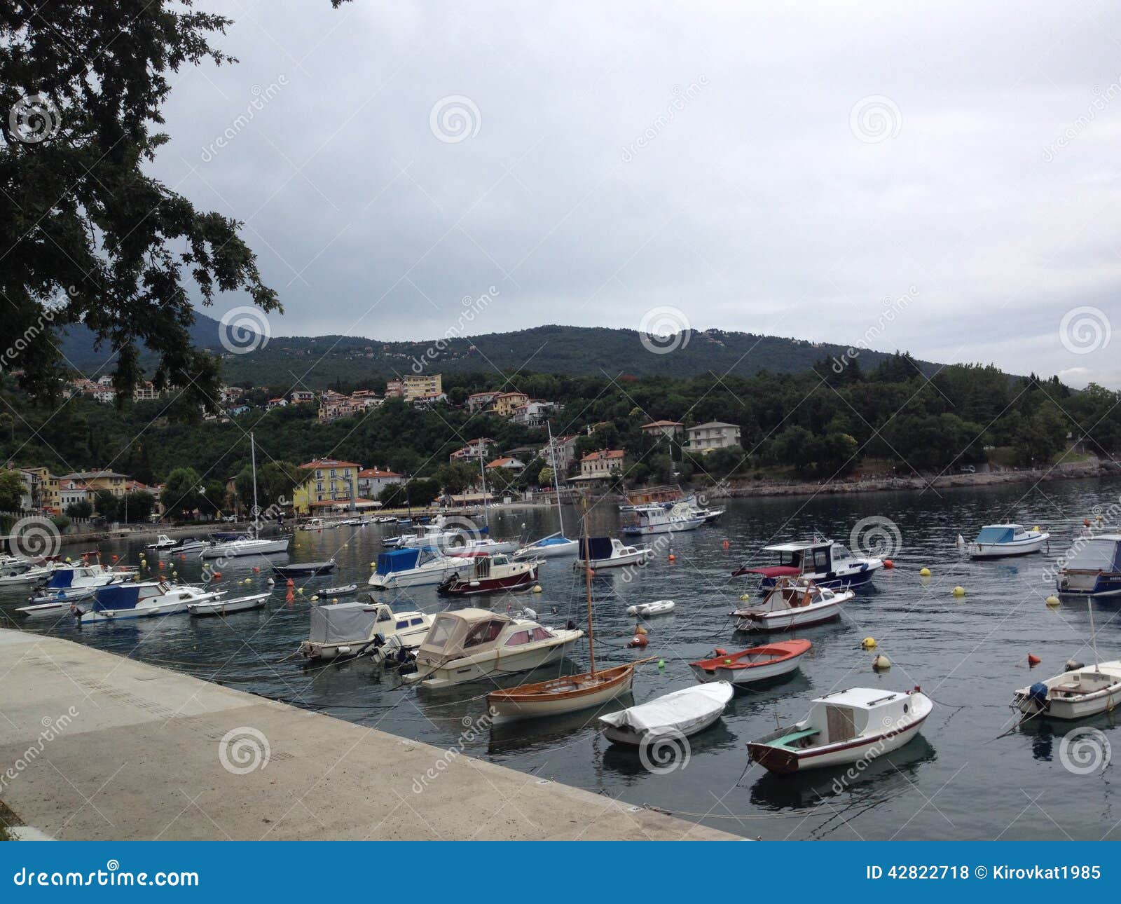 Summer seaside view editorial stock photo. Image of marina - 42822718