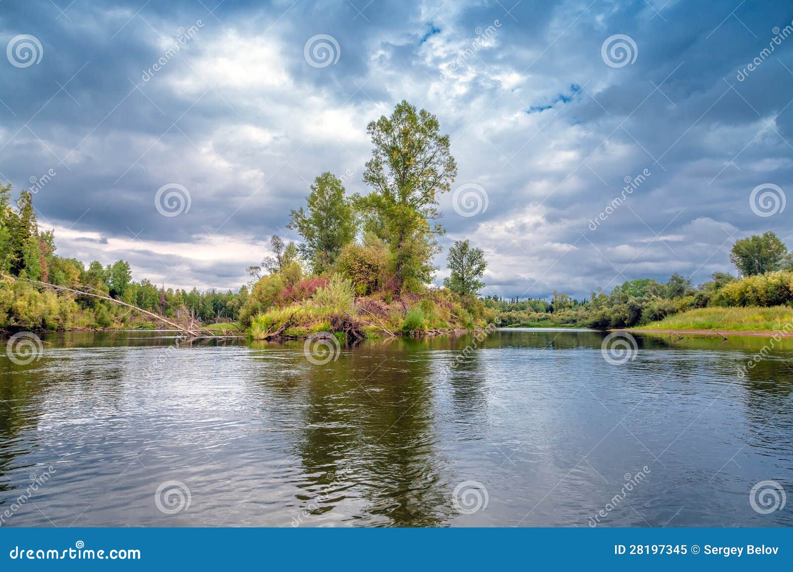 Summer in Siberia stock image. Image of lush, peaceful - 28197345