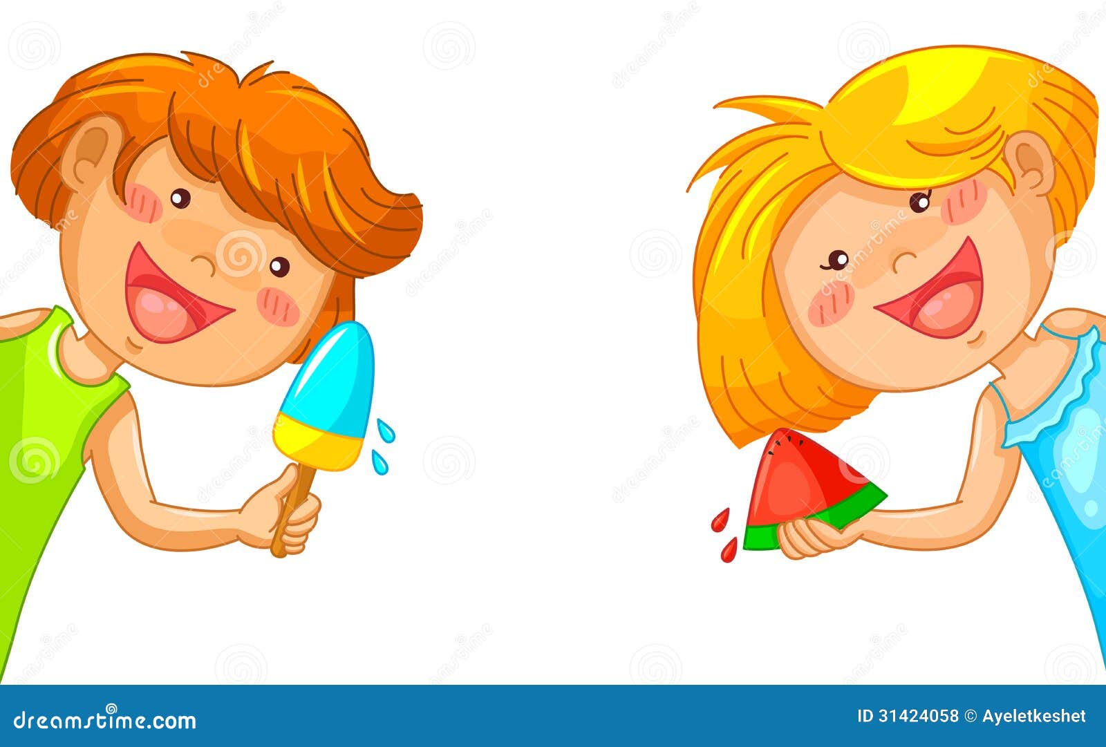 Kids Snack Clip Art