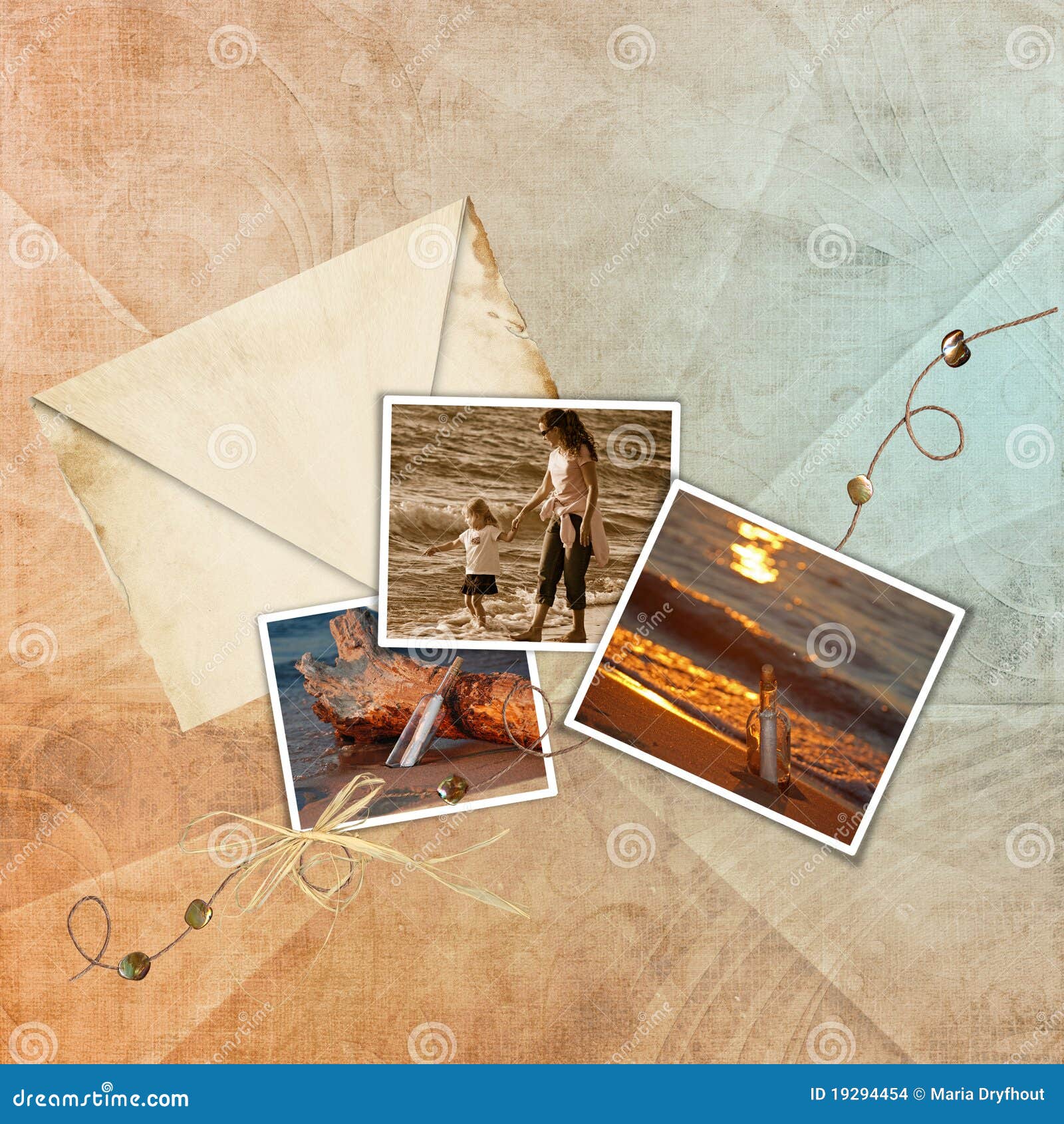 Summer Snapshots stock illustration. Illustration of message - 19294454