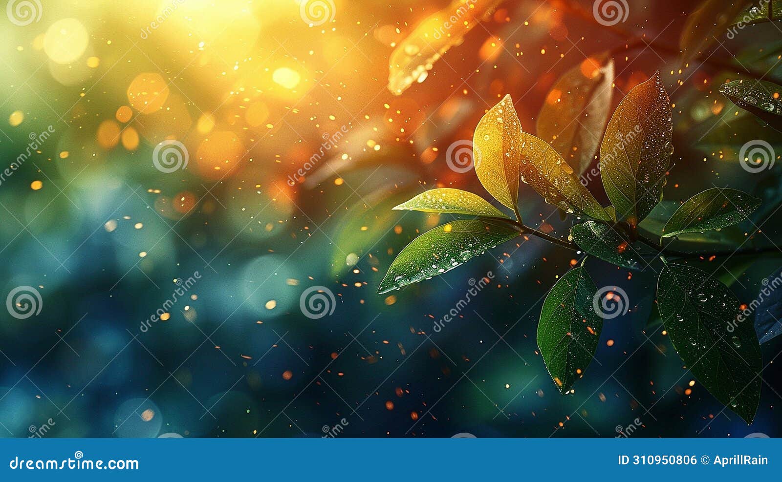 Summer and Spring Energy Abstract Background Stock Photo - Image of ...