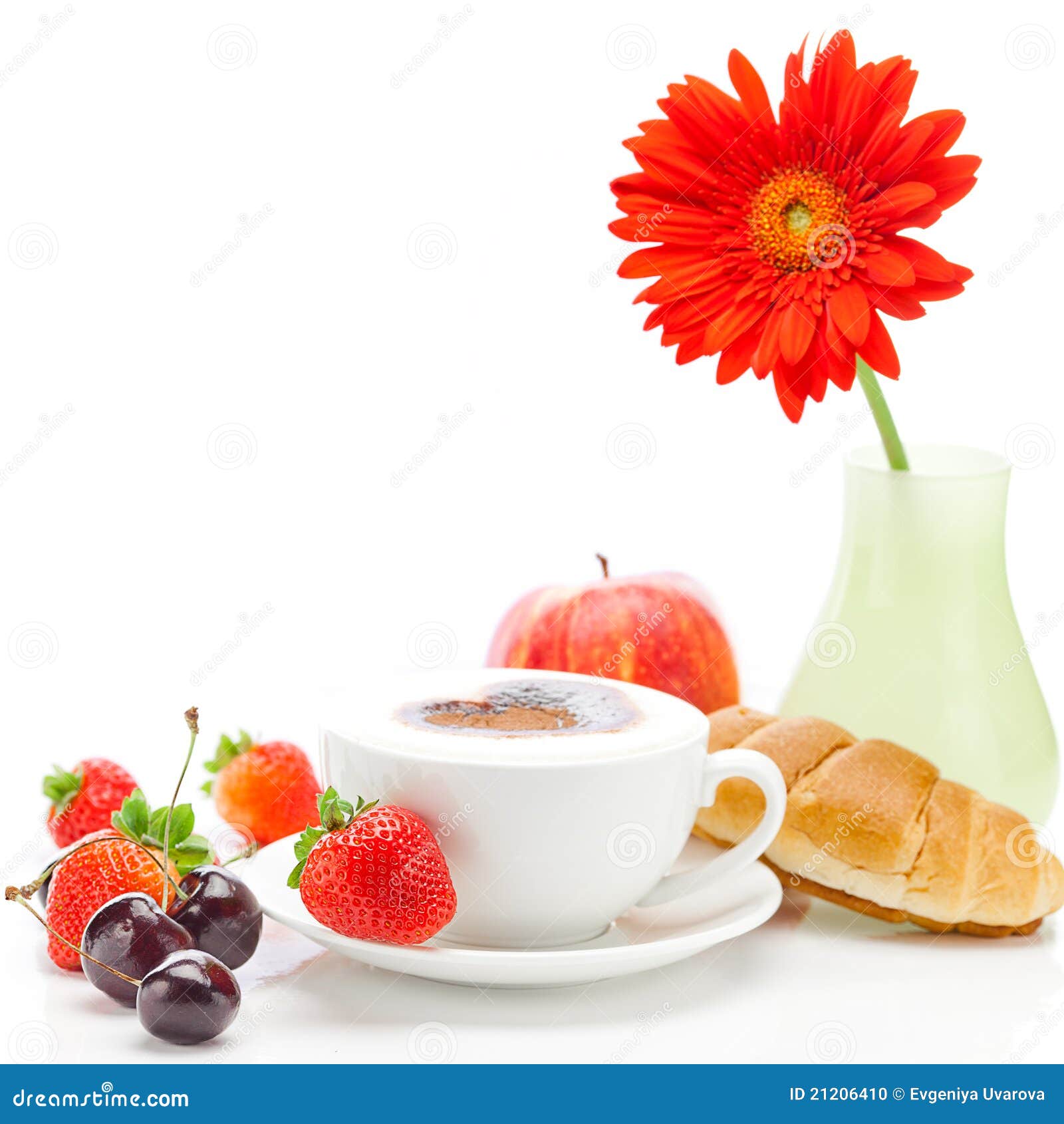 Summer still life stock photo. Image of fresh, cherry - 21206410