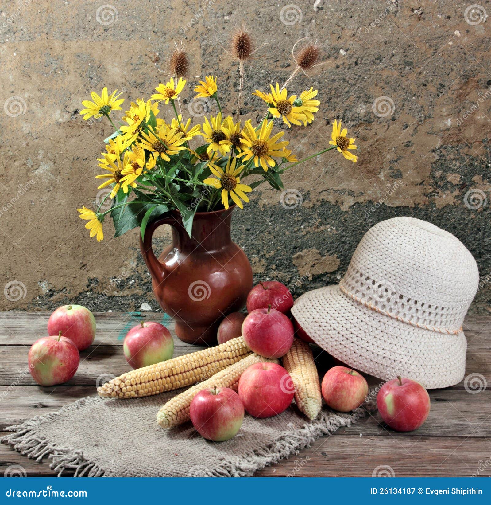 Summer still-life. stock image. Image of garden, farm - 26134187