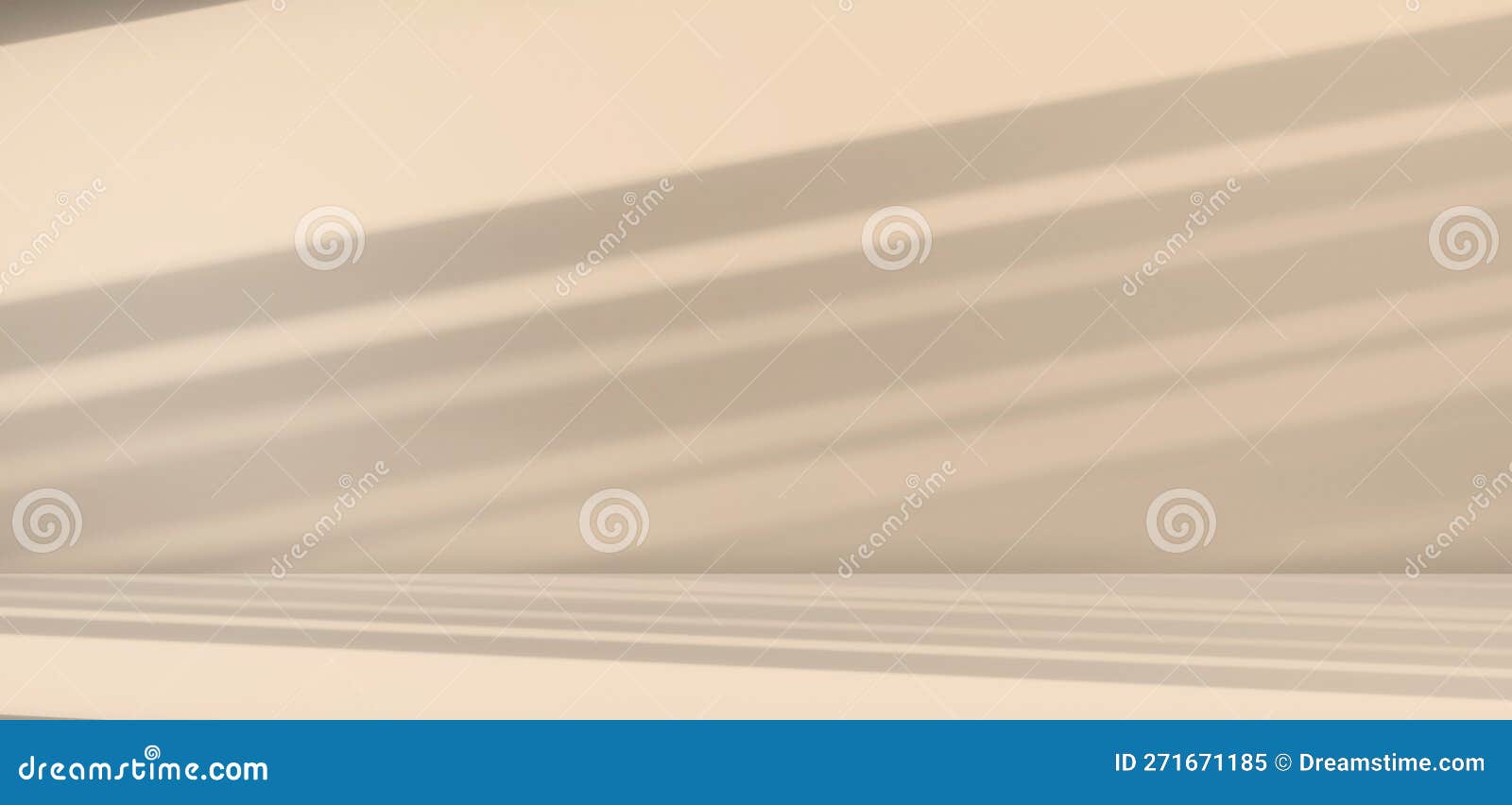 Summer Studio Room Background Light Shadow Overlay From Window House On ...