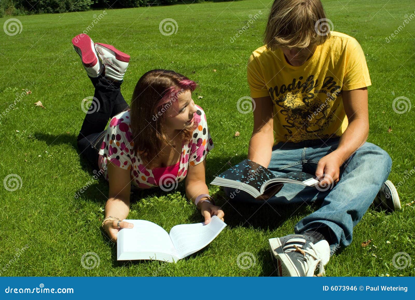 Summer study stock photo. Image of happiness, relaxing - 6073946